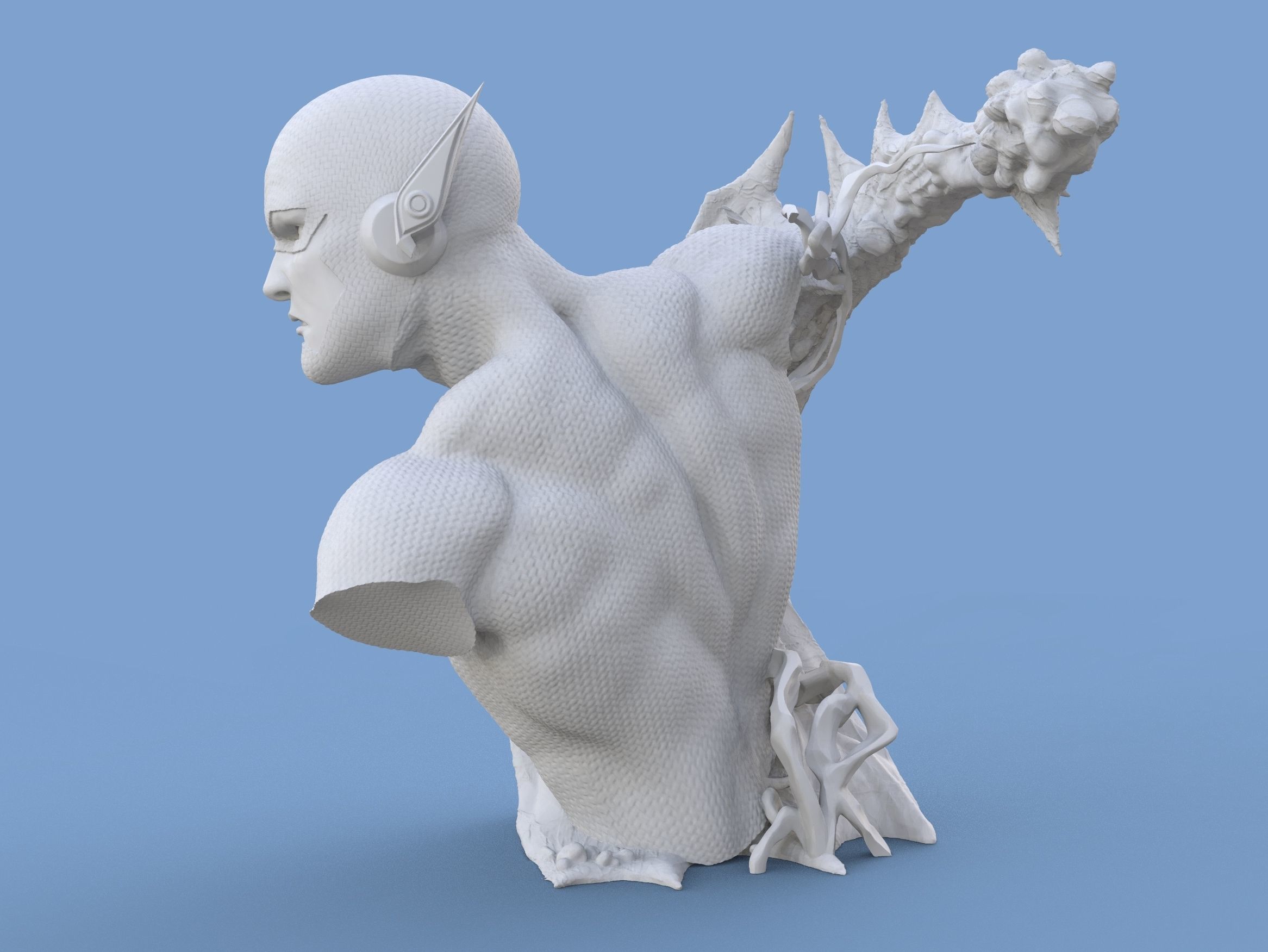 Flash DC Comics Justice league STL files for 3d printing 3D model 3D ...