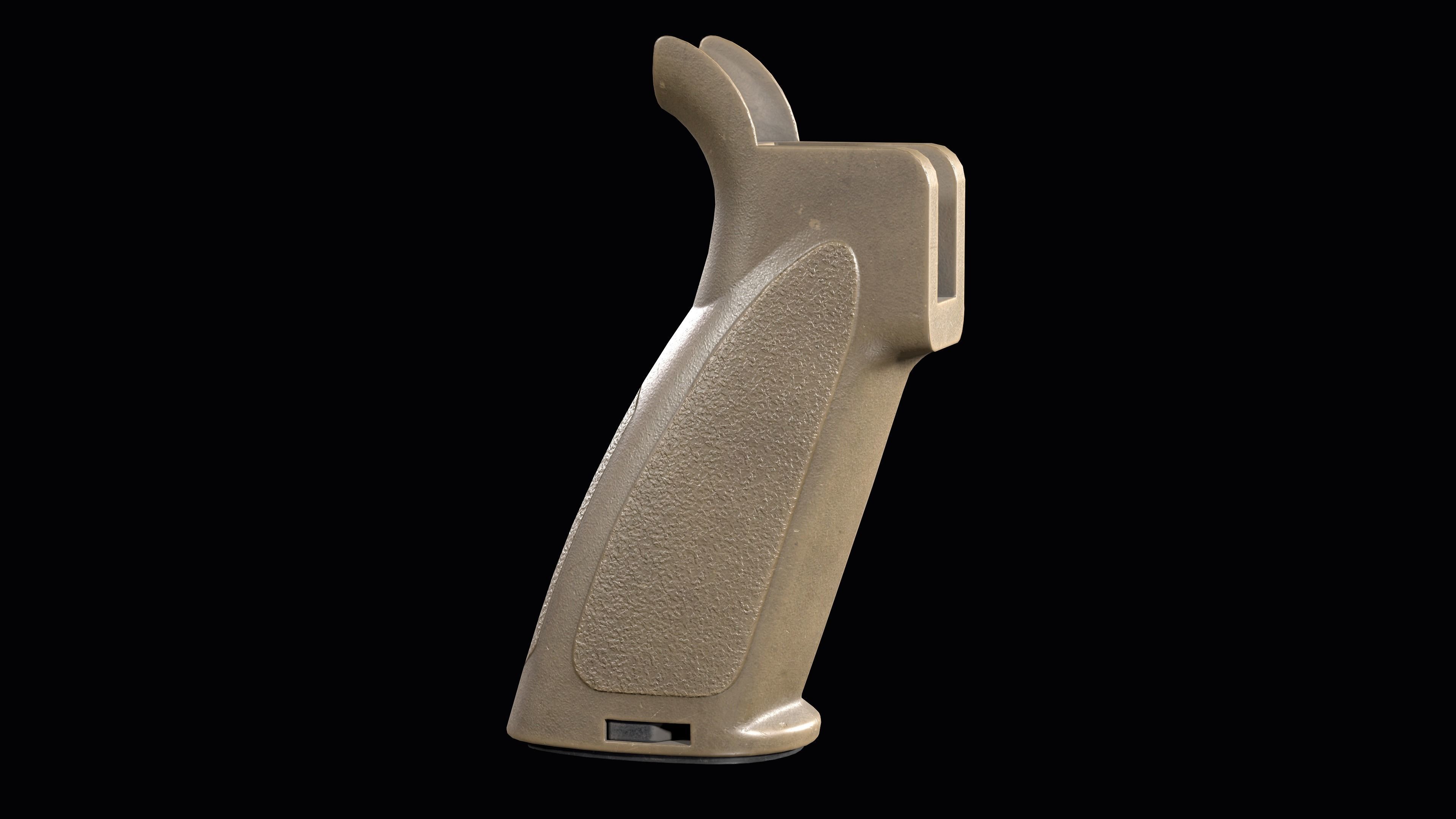 3D model AR 10 AR 15 pistol grip HK Battle Grip VR / AR / low-poly ...