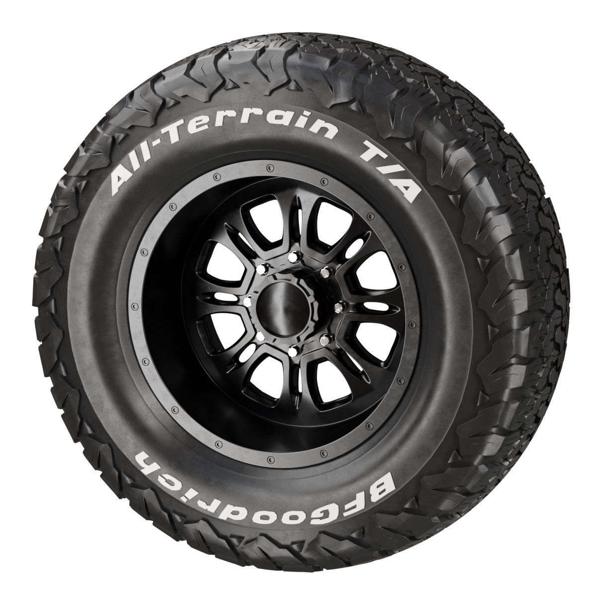 BFGoodrich All Terrain TA KO2 Tire 3d model 3D model | CGTrader