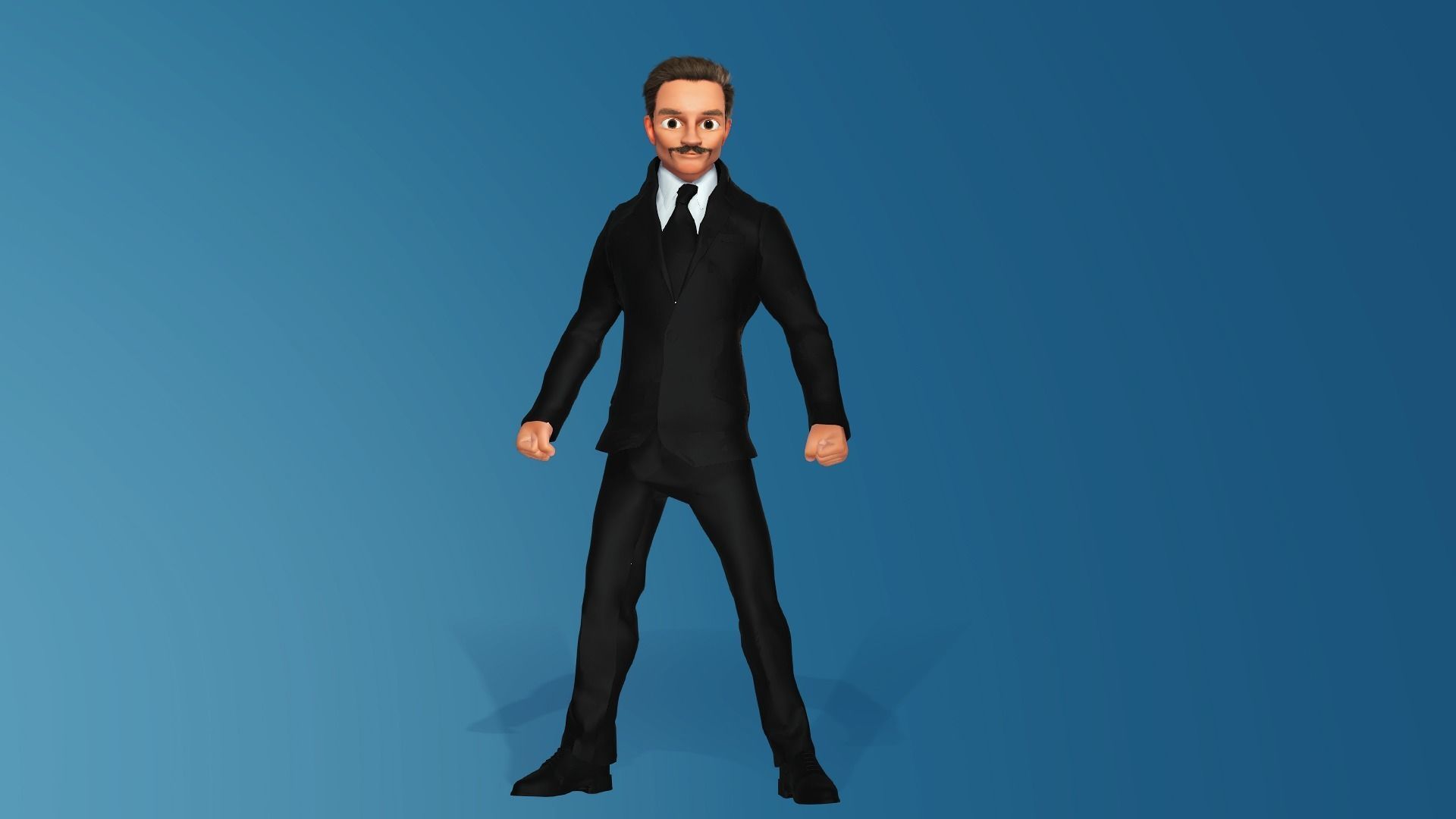 3D Cartoon Character The Teacher 3D model animated rigged | CGTrader