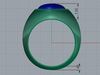 Cabochon Ring 4034 free 3D model 3D printable | CGTrader