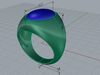 Cabochon Ring 4034 free 3D model 3D printable | CGTrader