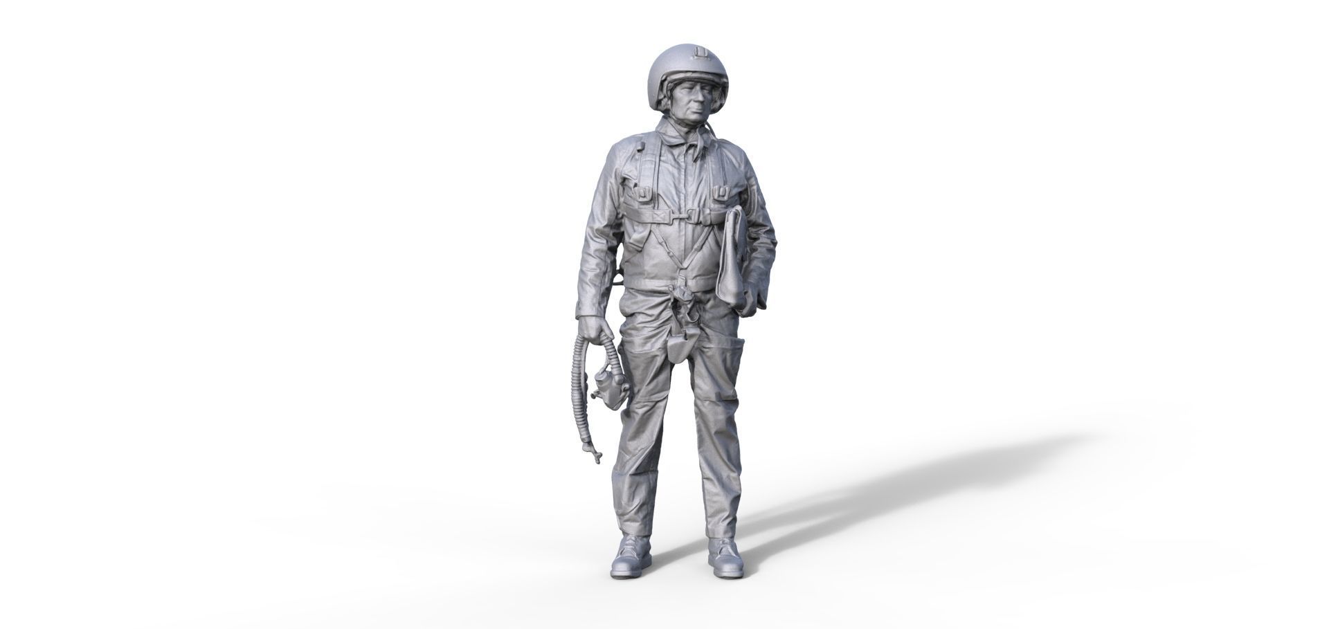 Pilot figure Russia Mig Typ 919 3D model 3D printable | CGTrader