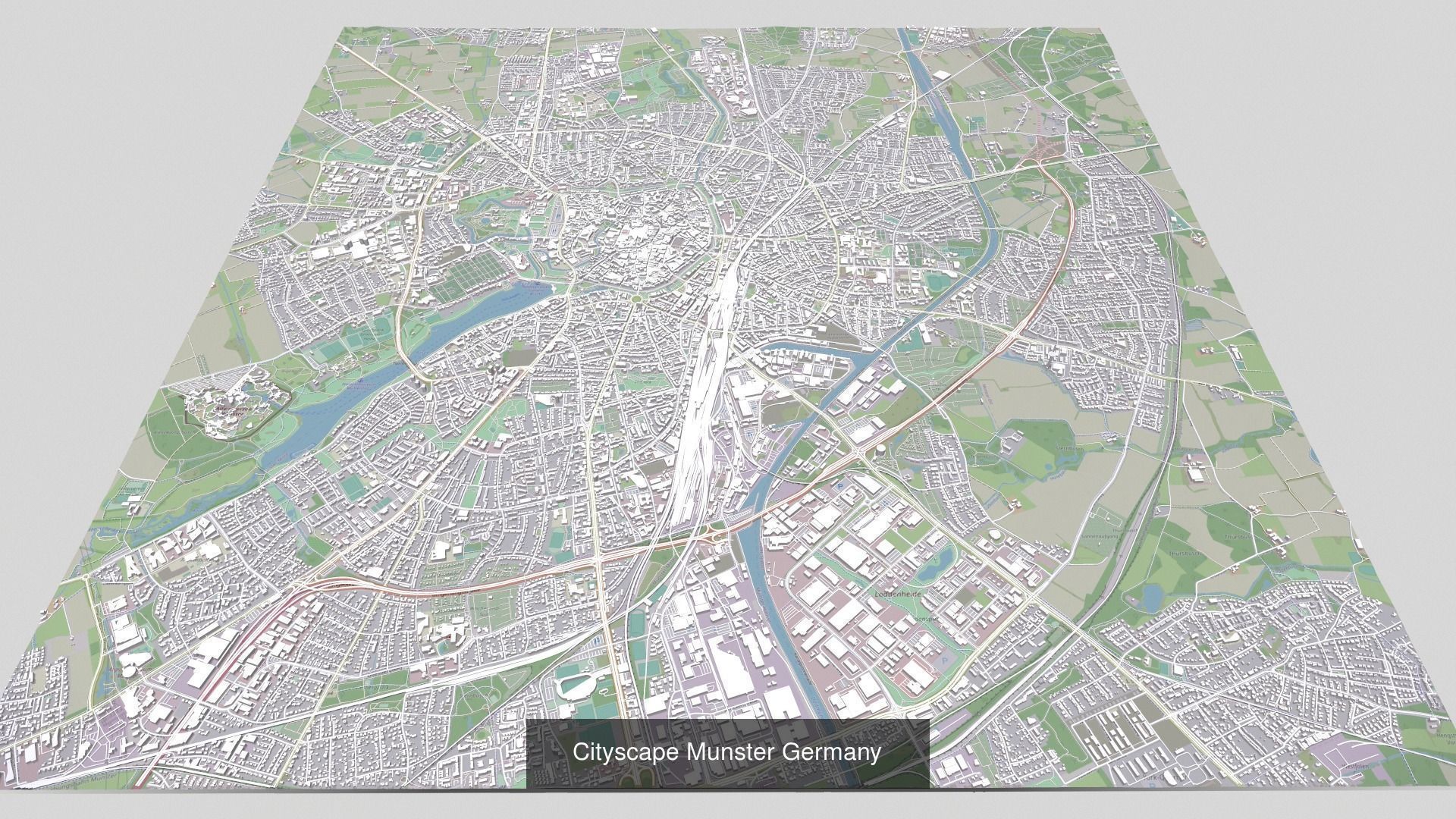 5 cityscapes of Germany 3D Model Collection | CGTrader