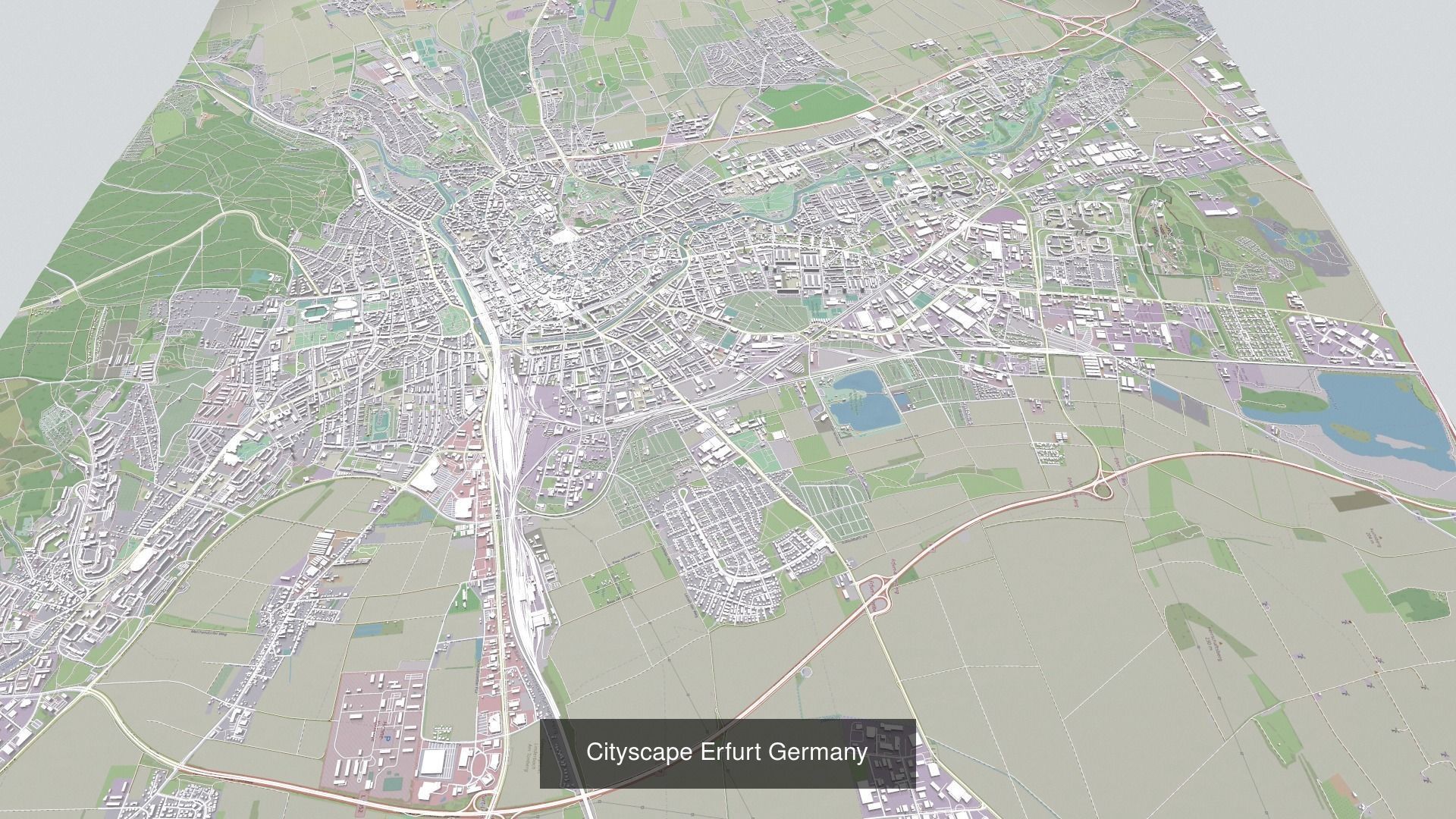 5 cityscapes of Germany 3D Model Collection | CGTrader