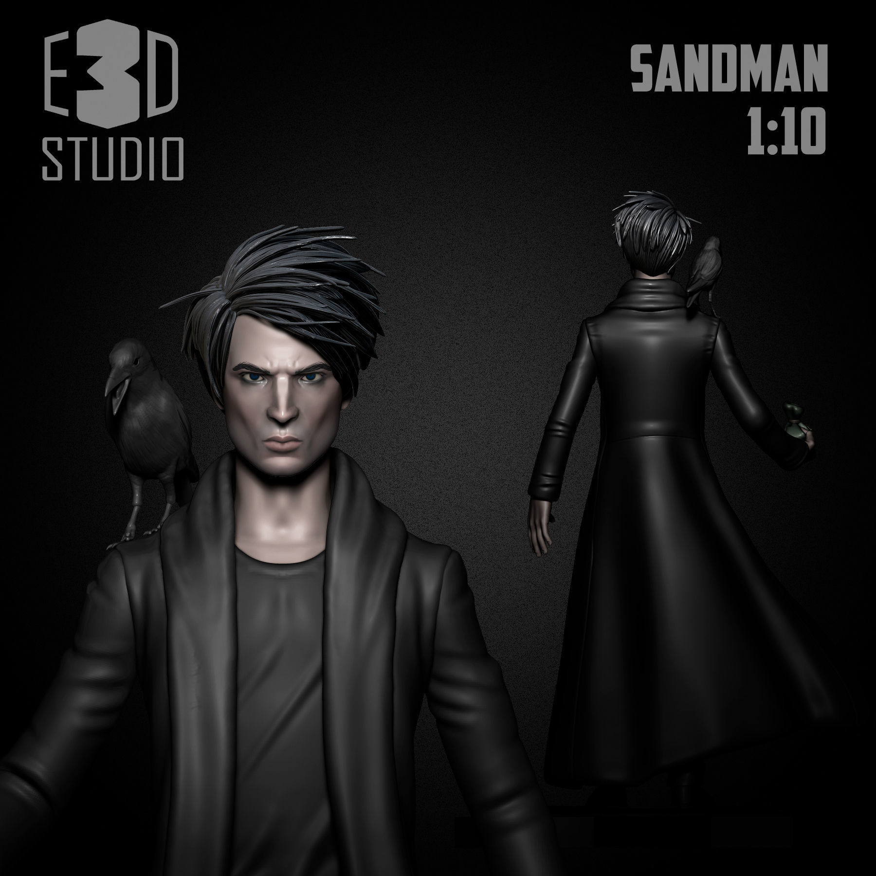 MORPHEUS - SANDMAN 3D model 3D printable | CGTrader