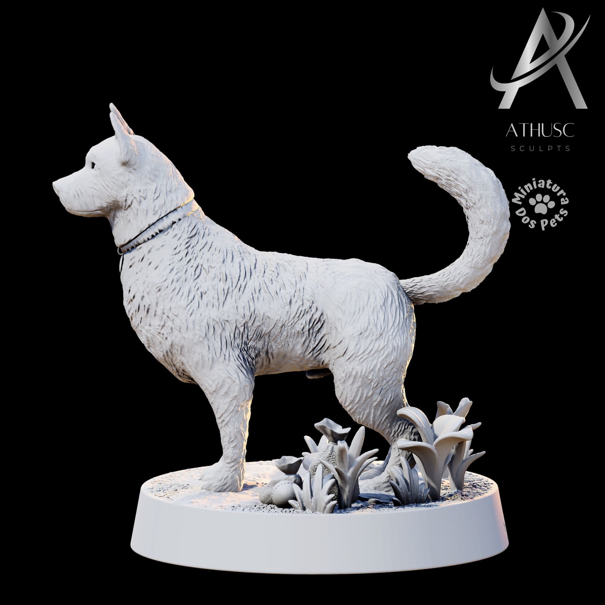 Scratch - Baldurs Gate 3 Dog 3D model 3D printable | CGTrader