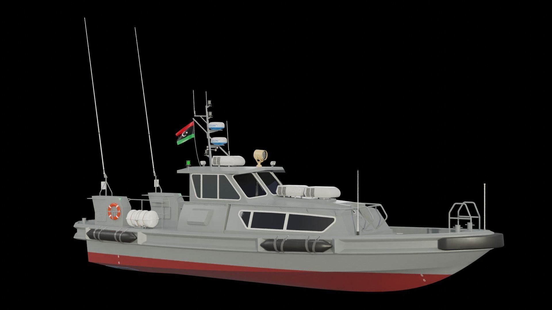 3D model Stan Patrol Boat 1605 VR / AR / low-poly | CGTrader
