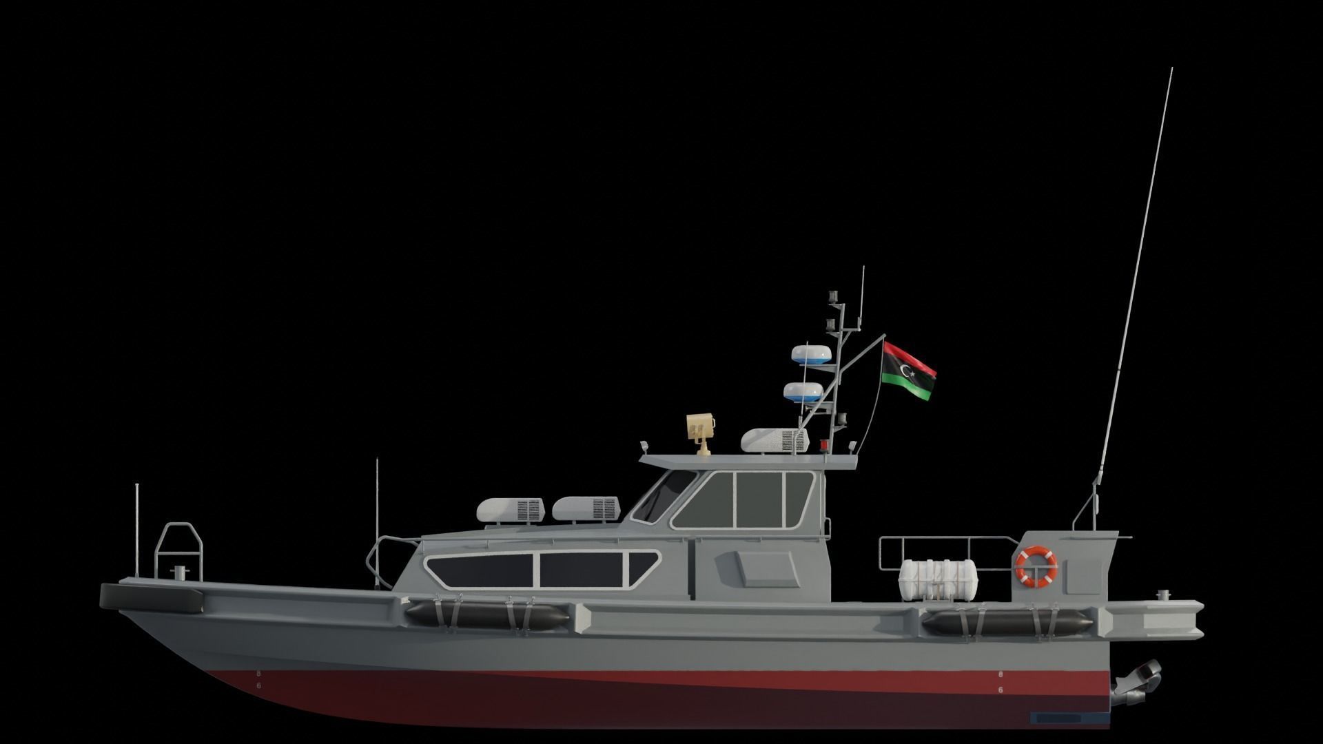 3D model Stan Patrol Boat 1605 VR / AR / low-poly | CGTrader