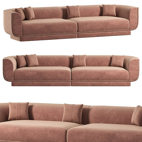 FOSTER SOFA BY VISIONNAIRE 3D model | CGTrader
