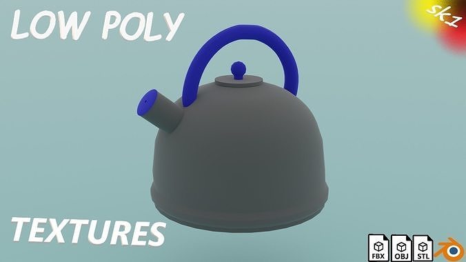 3D model teapot VR / AR / low-poly | CGTrader