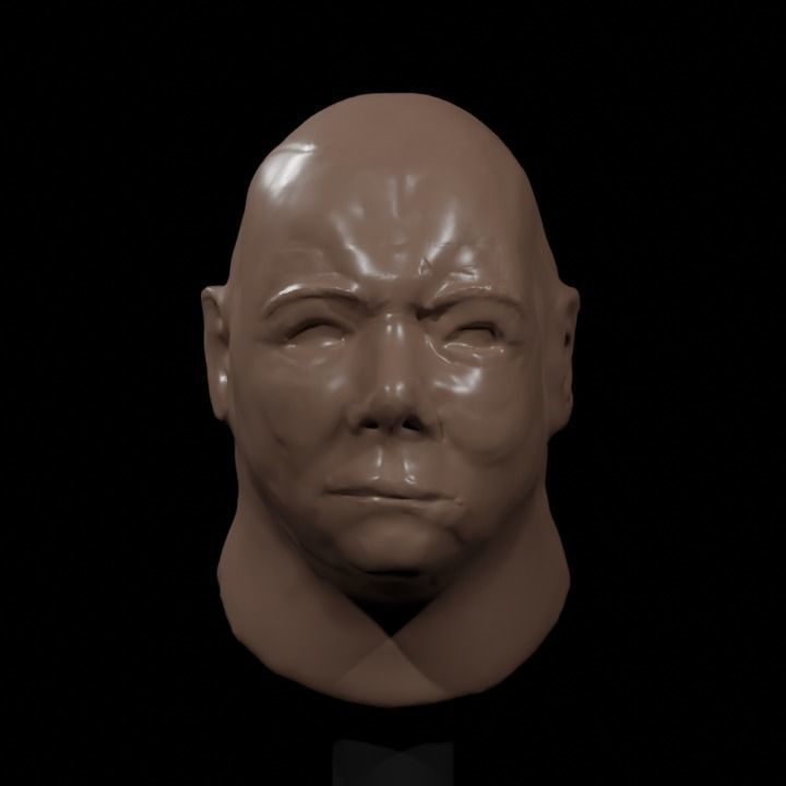 Captain Kirk Mask 3D model high poly free 3D model | CGTrader