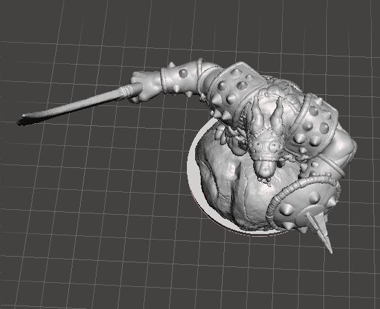 WOLF WARRIOR WULFEN MARAUDER MINIATURE MODEL FANTASY GAMES RPG 3D model ...