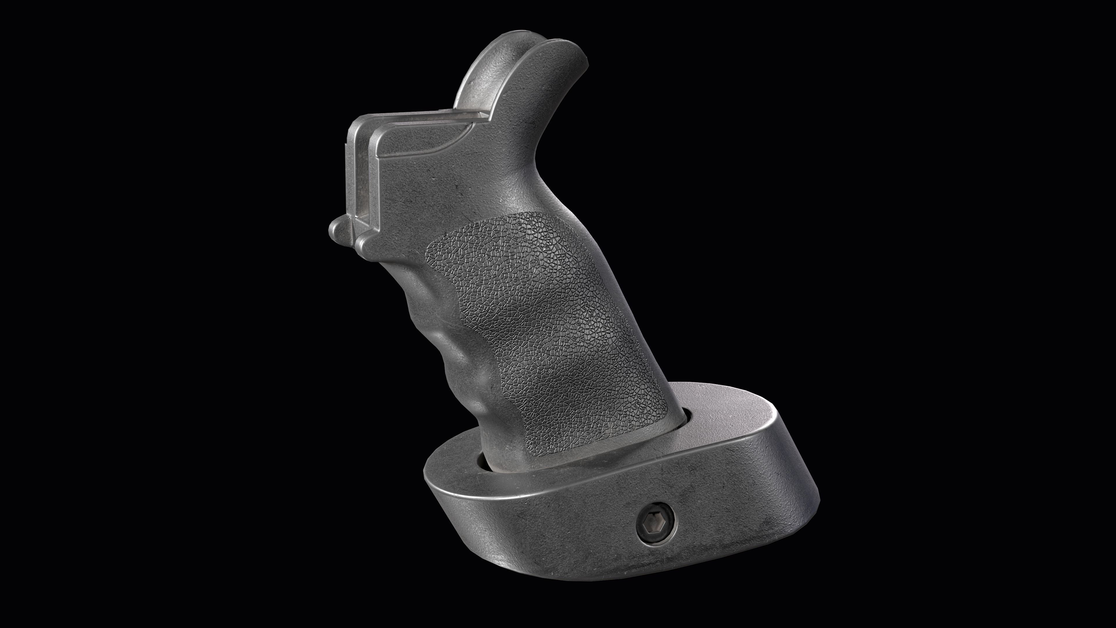 3D Model Collection AR 10 AR 15 pistol grips pack VR / AR / low-poly | CGTrader