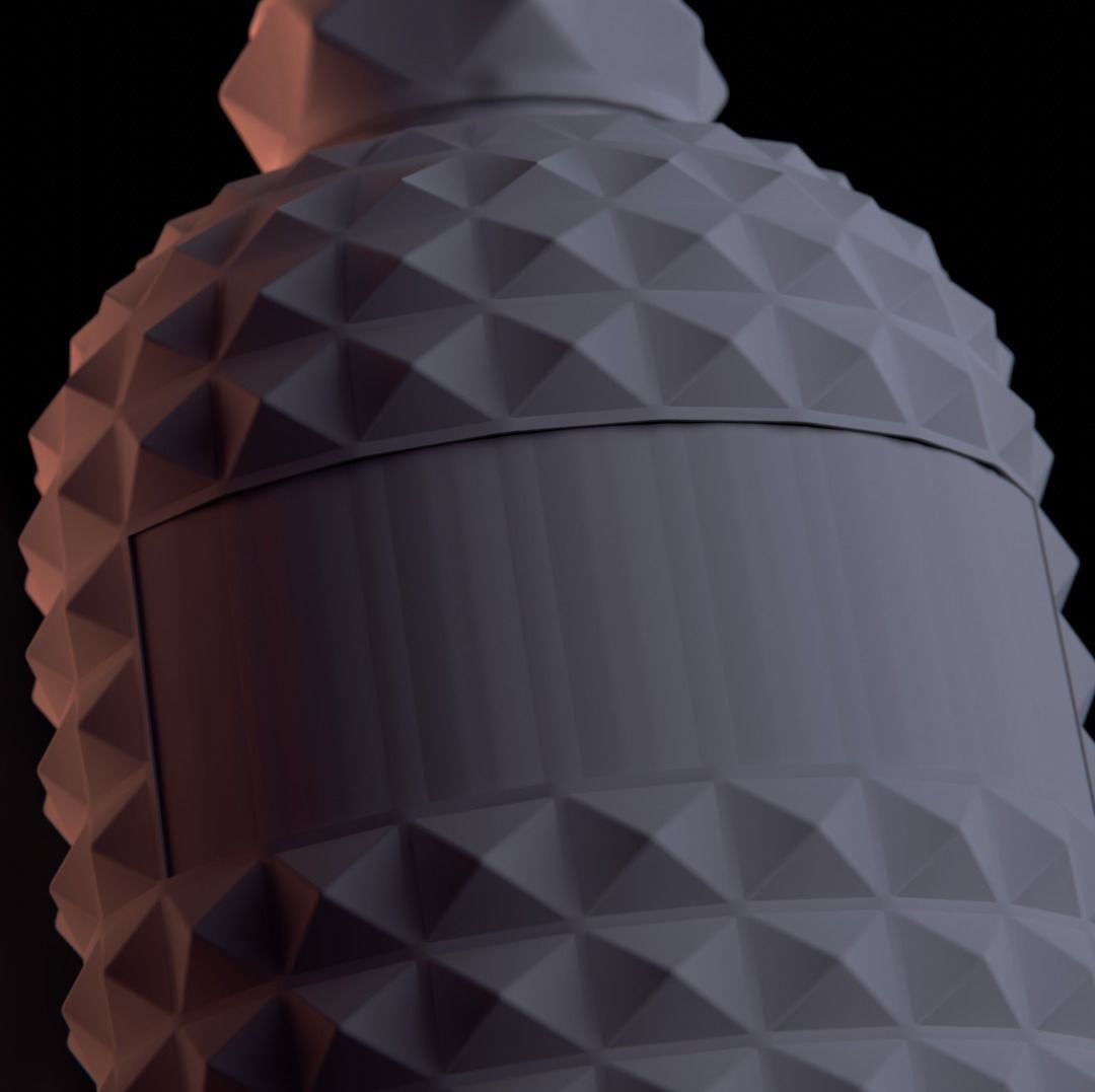 Valentino perfume blender 4 beta 3D model animated | CGTrader