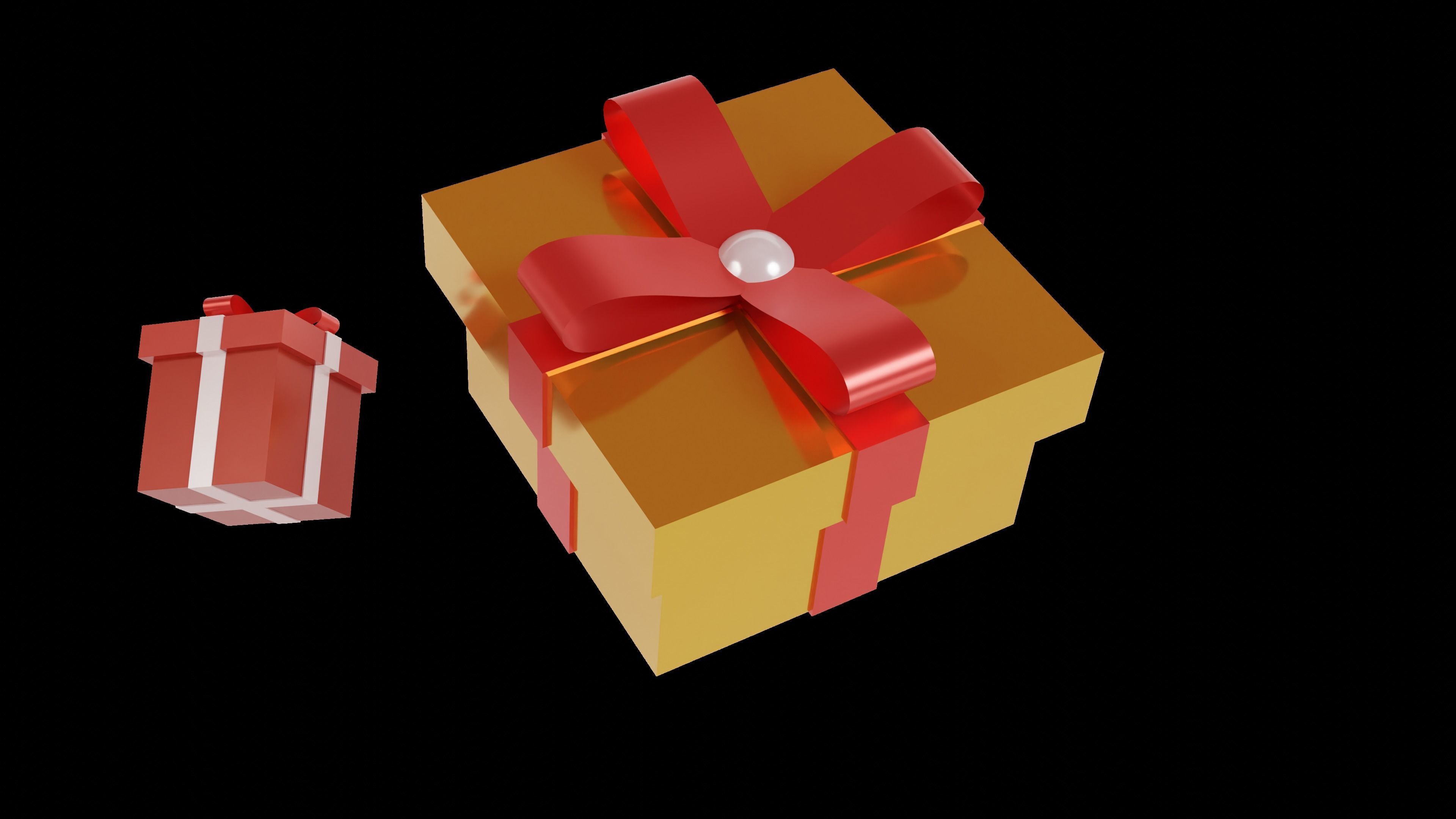 Gift Box free 3D model | CGTrader