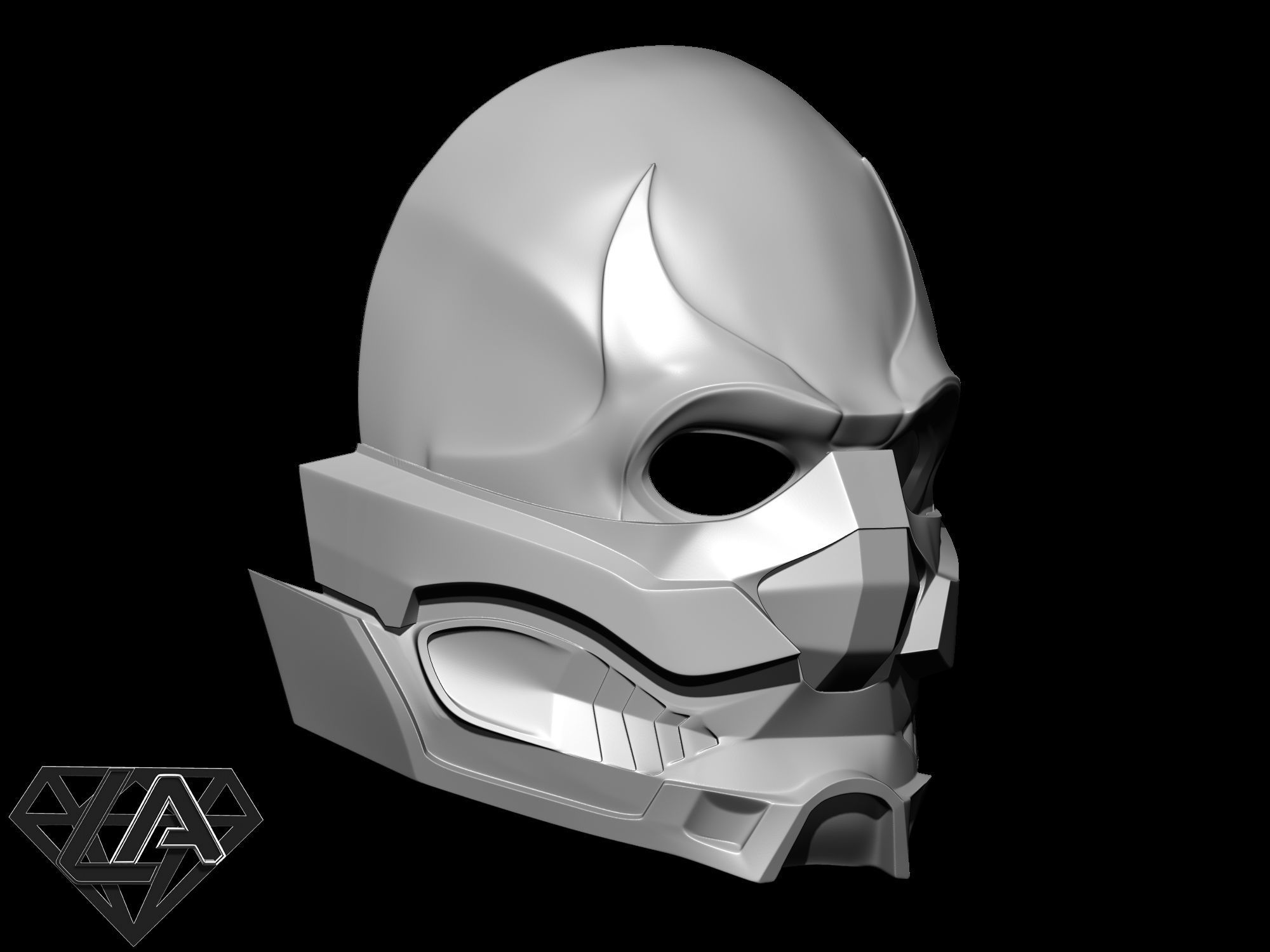 Nikto custom cybermask 3D model 3D printable | CGTrader