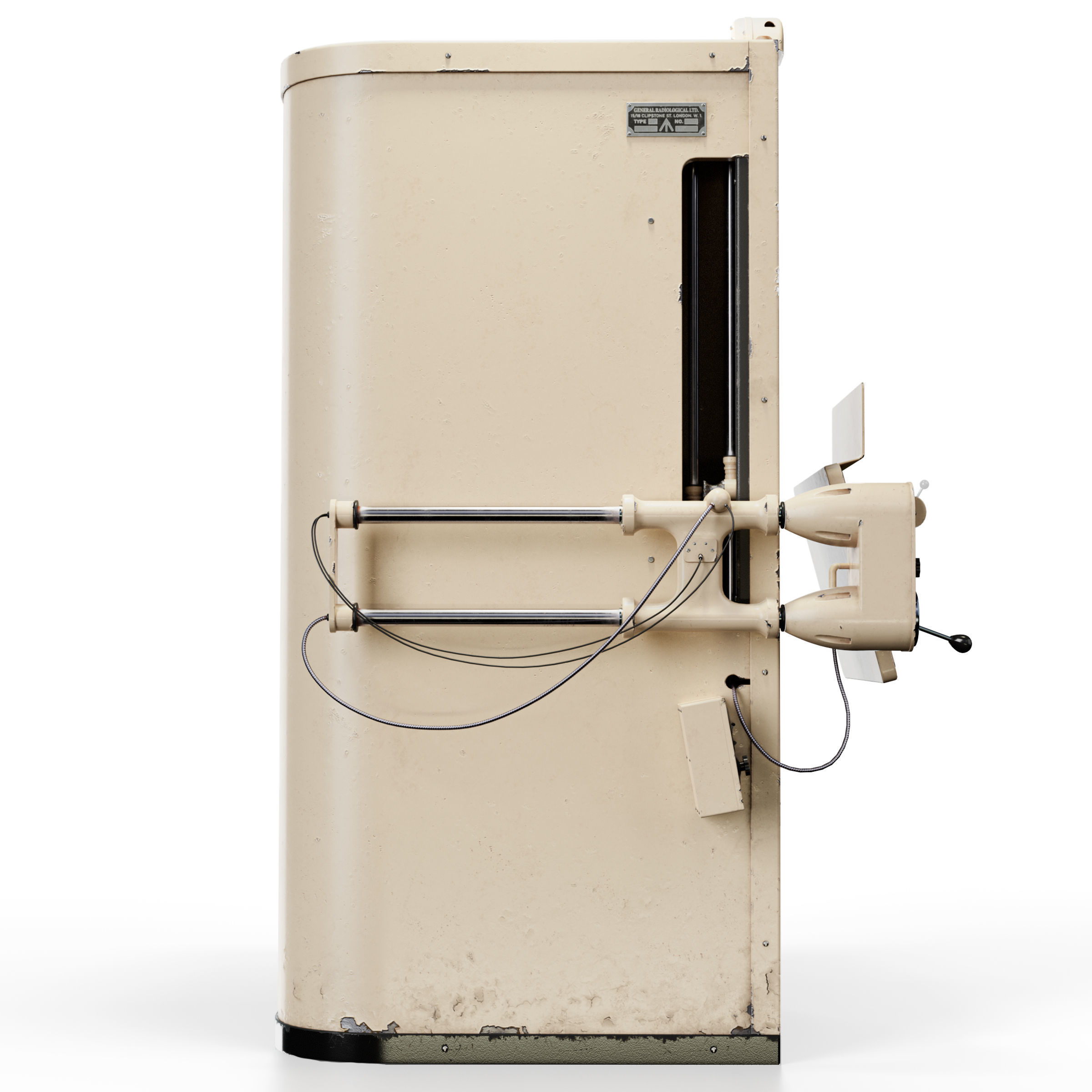3D model Thorascope Fluoroscopic X-Ray unit By General Radiological Ltd ...