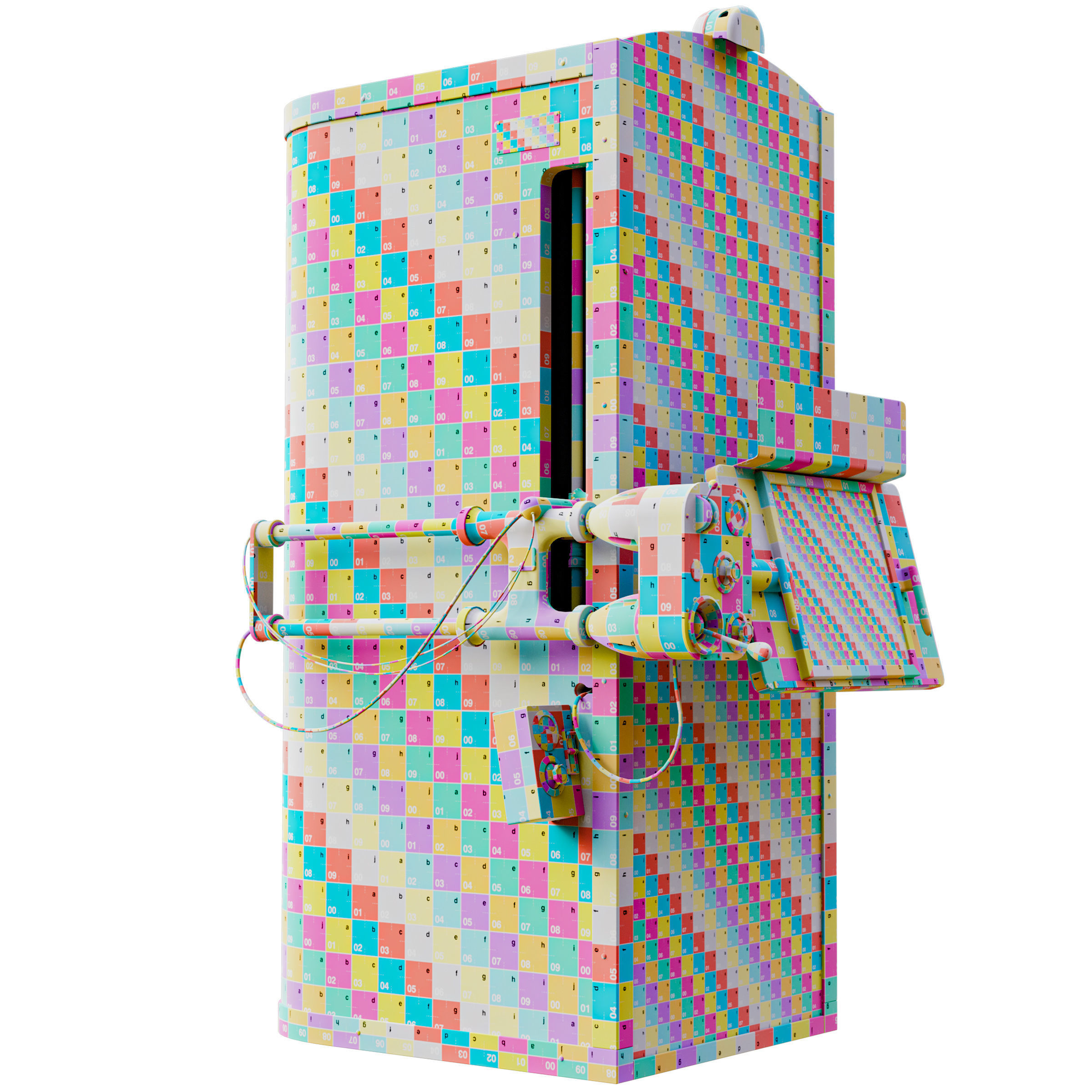 3D model Thorascope Fluoroscopic X-Ray unit By General Radiological Ltd ...