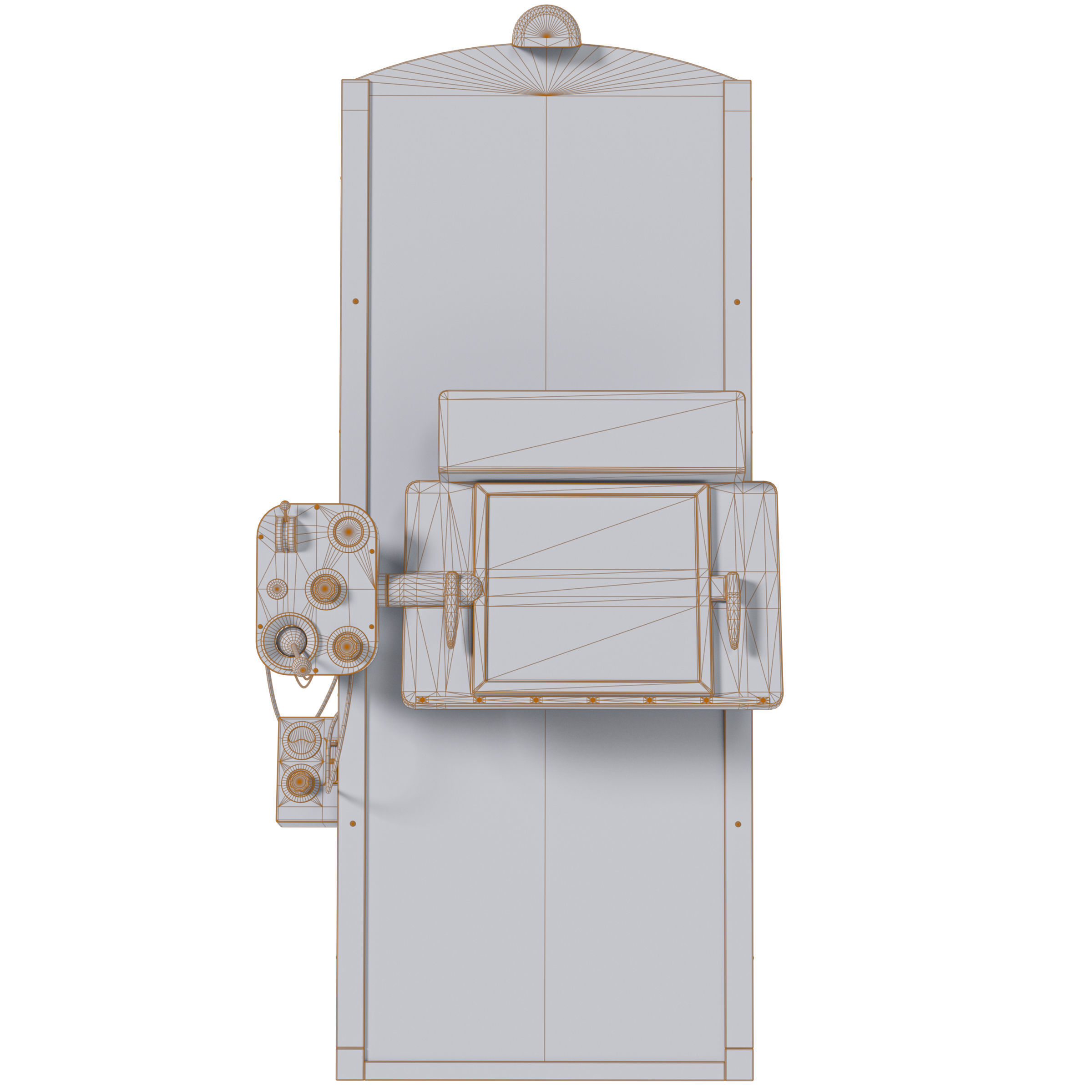 3D model Thorascope Fluoroscopic X-Ray unit By General Radiological Ltd ...
