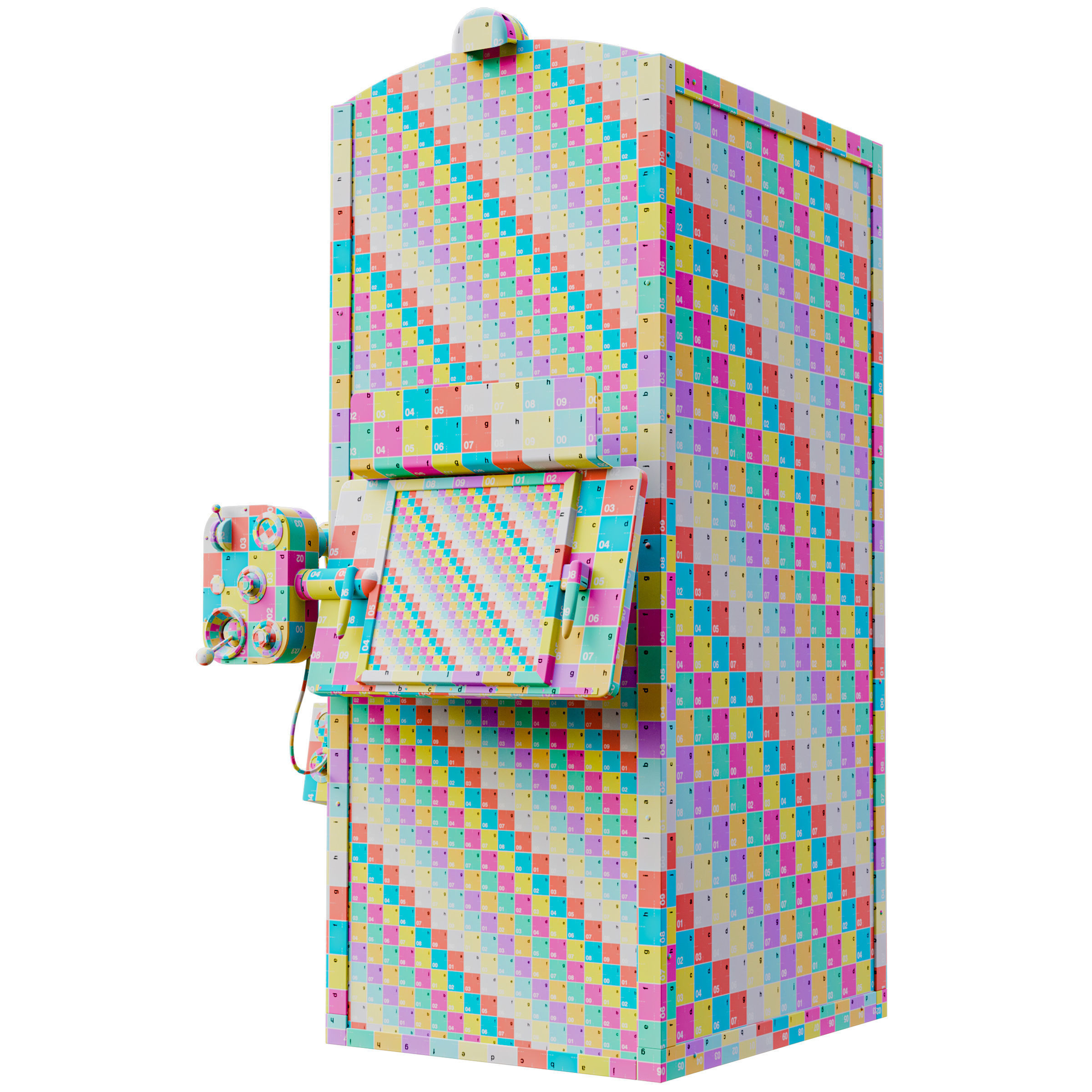 3D model Thorascope Fluoroscopic X-Ray unit By General Radiological Ltd ...