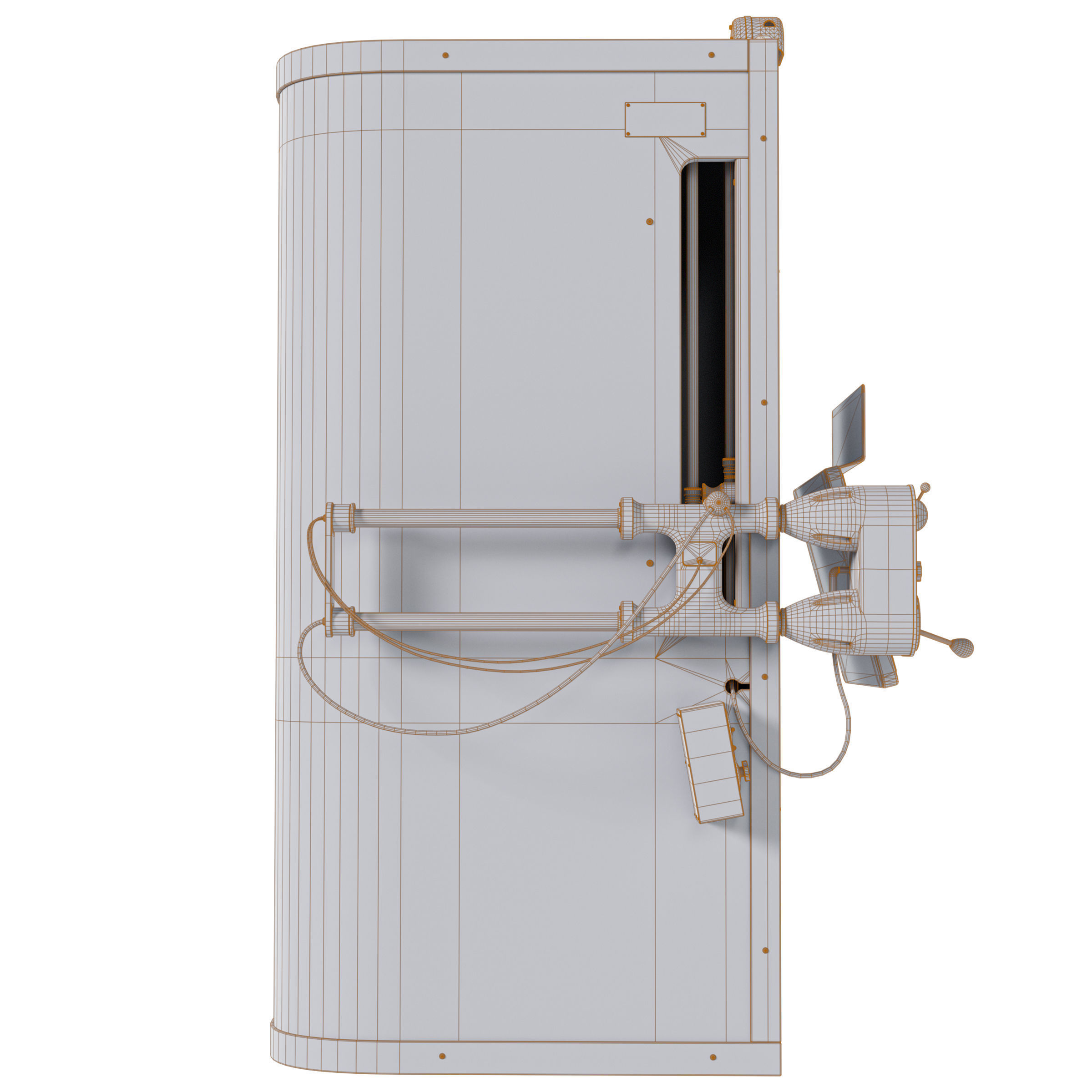 3D model Thorascope Fluoroscopic X-Ray unit By General Radiological Ltd ...