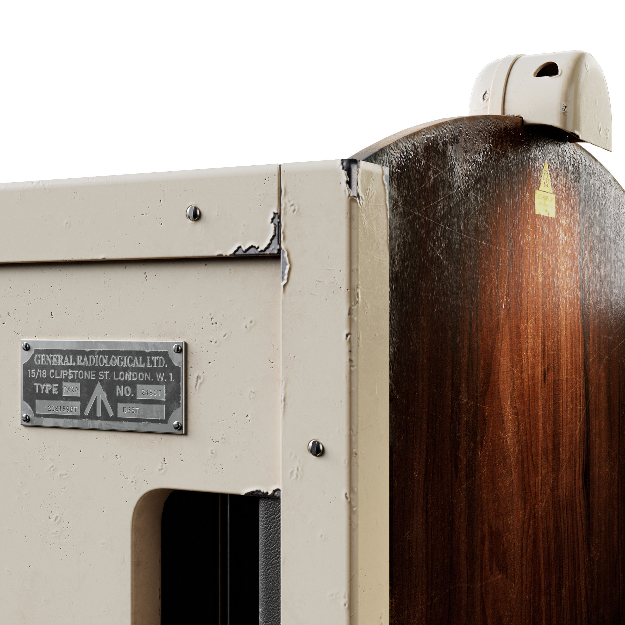 3D model Thorascope Fluoroscopic X-Ray unit By General Radiological Ltd ...