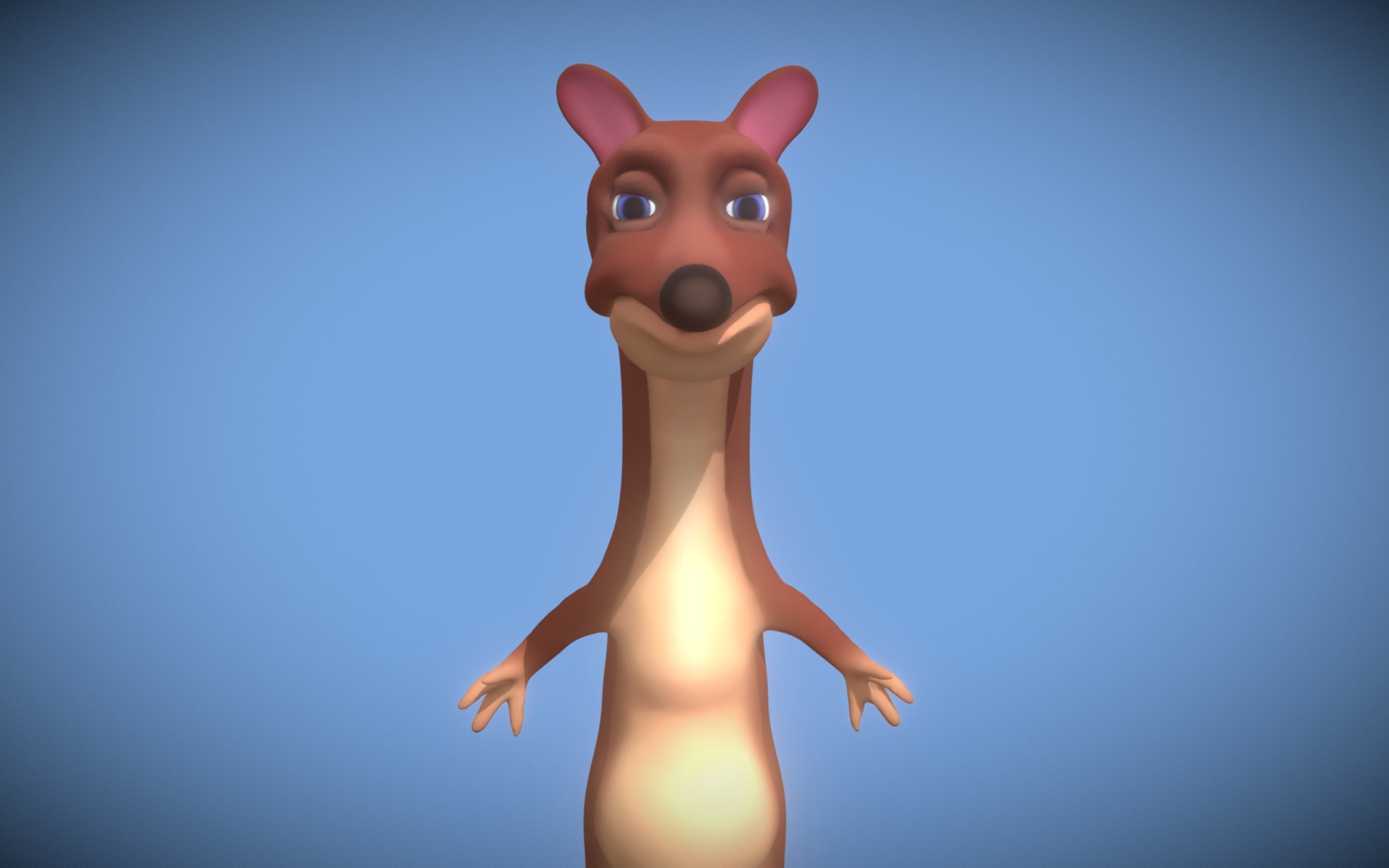 3D model Weasel - UV - Texture VR / AR / low-poly | CGTrader