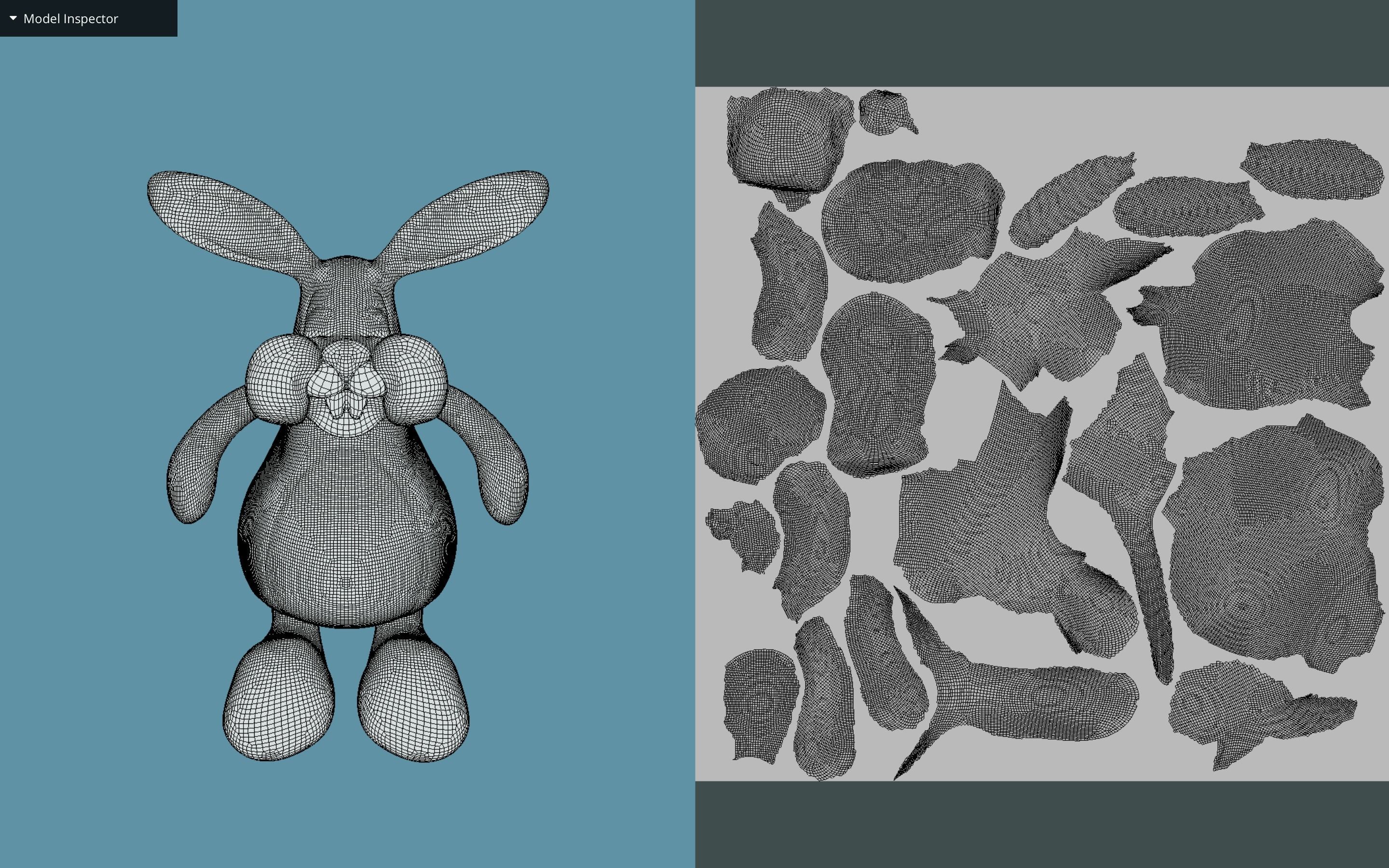 3D model Rabbit Character - UV - Texture VR / AR / low-poly | CGTrader