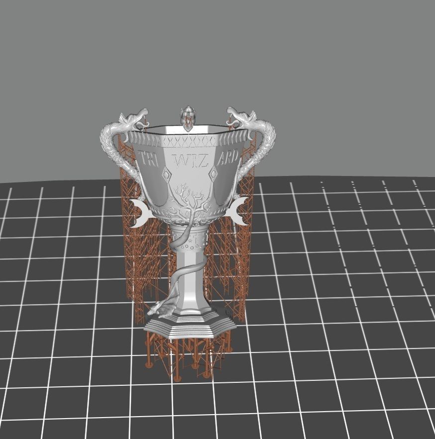 Triwizard cup 3D model 3D printable | CGTrader