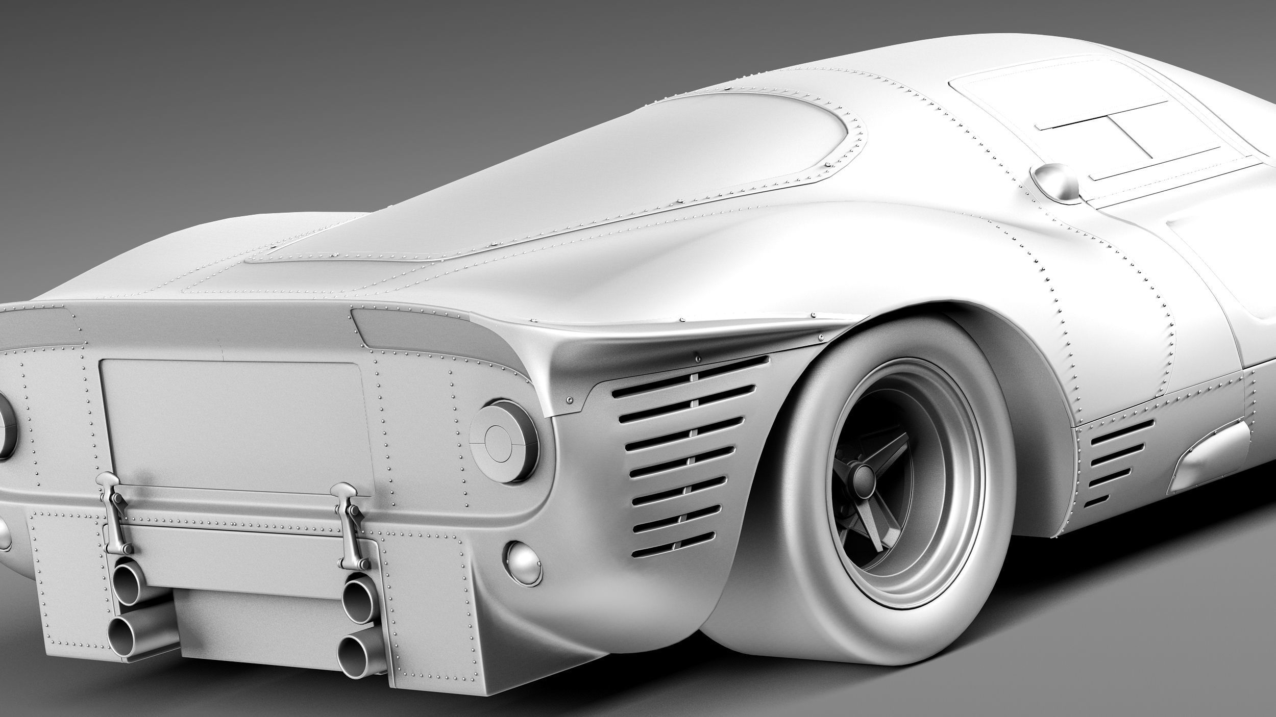 Ferrari p330 P3 1966 3D model | CGTrader