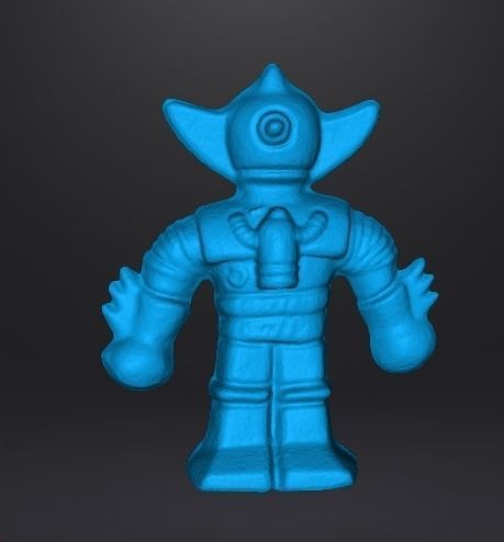 MONOCHROMATIC MARTIAN VINTAGE FIGURE MODEL TOY ALIEN 70s 3D model 3D ...