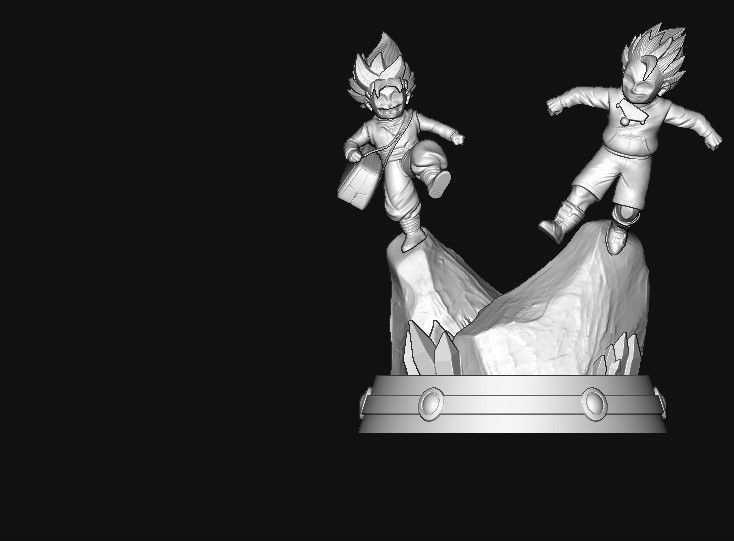 Broly 3D model 3D printable | CGTrader