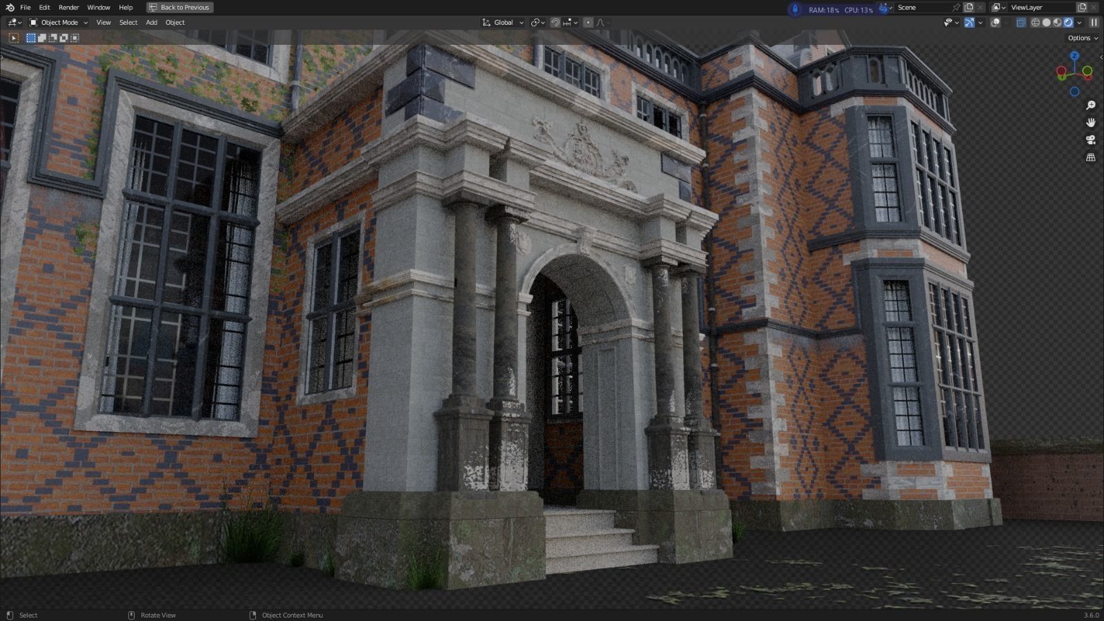 Tommy Shelby Peaky Blinders Arley House Arrow House Cheshire 3D model ...