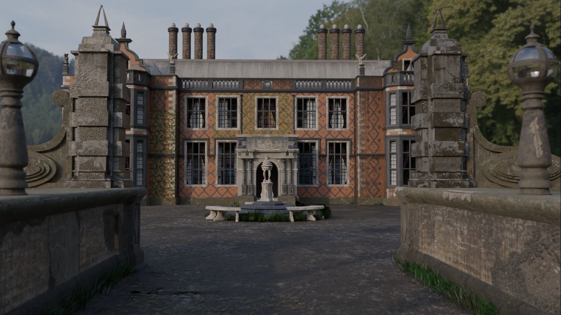 Tommy Shelby Peaky Blinders Arley House Arrow House Cheshire 3D model ...