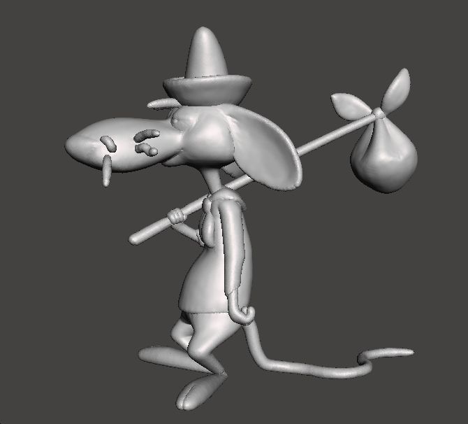 SLOW POKE RODRIGUEZ FIGURE MODEL LOONEY TUNES PVC TOY 3D model 3D ...