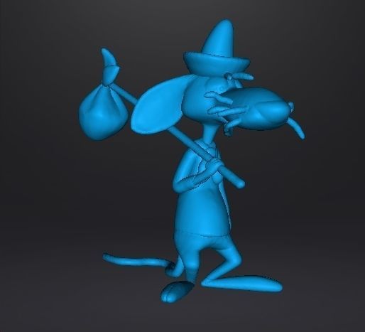 SLOW POKE RODRIGUEZ FIGURE MODEL LOONEY TUNES PVC TOY 3D model 3D ...