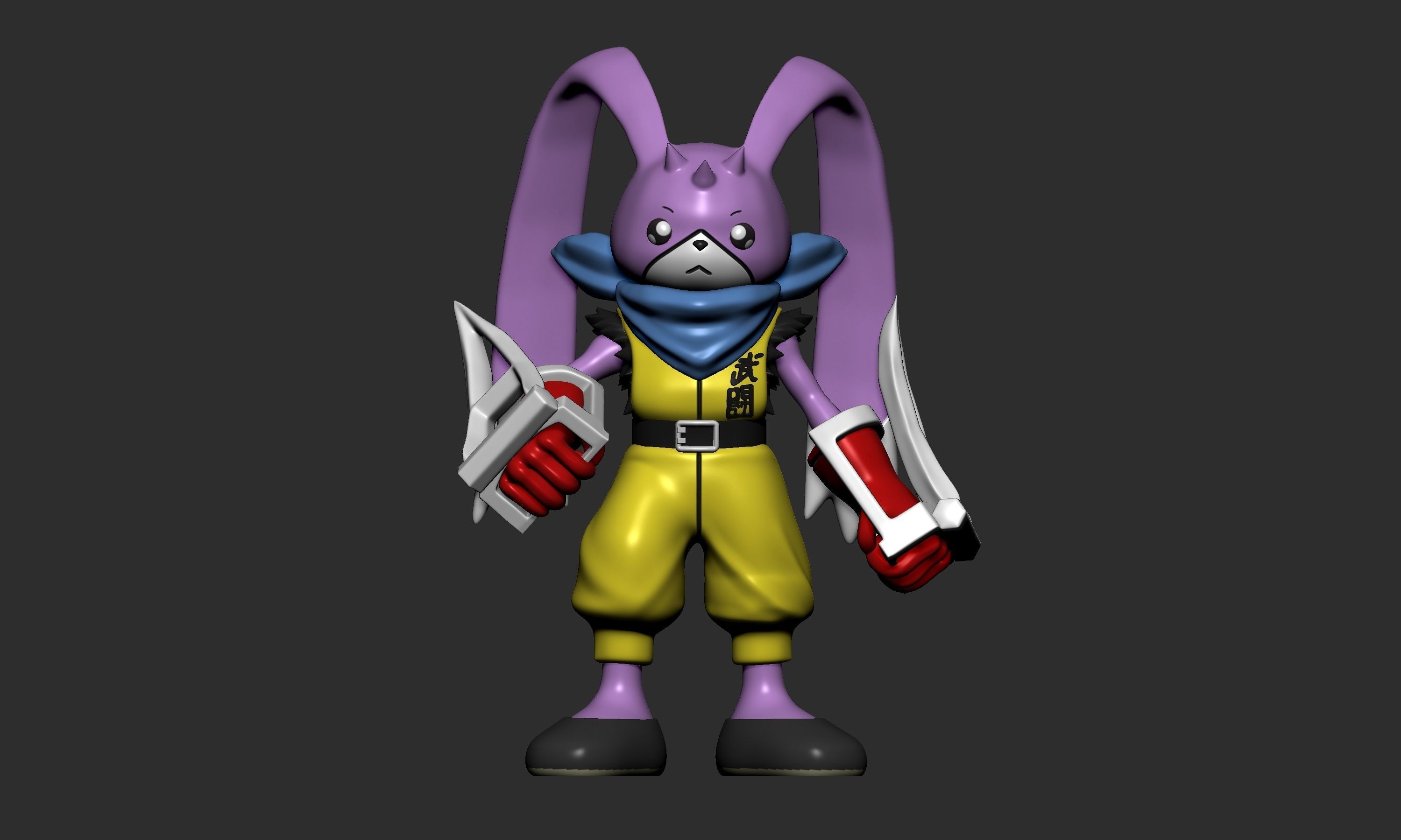 Digimon - Turuiemon 3D model 3D printable | CGTrader