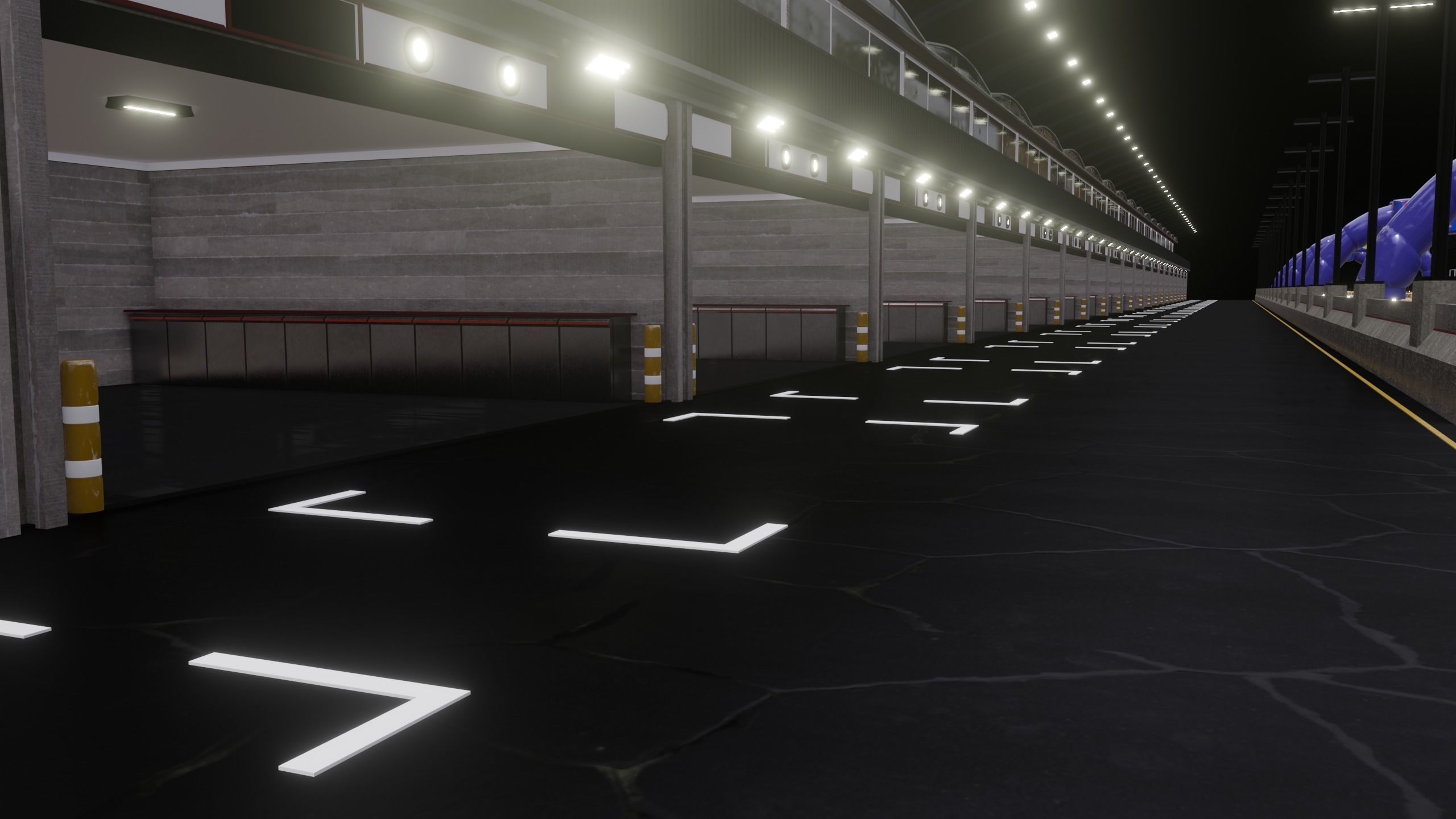 3D model Asset Generic Race Track Red Bull VR / AR / low-poly | CGTrader