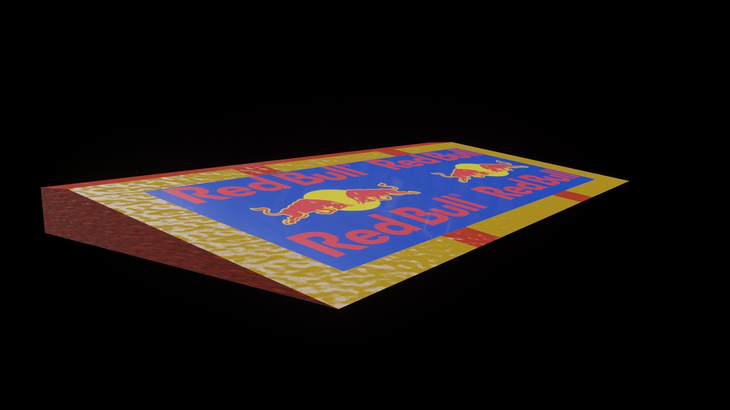 3D model Asset Generic Race Track Red Bull VR / AR / low-poly | CGTrader