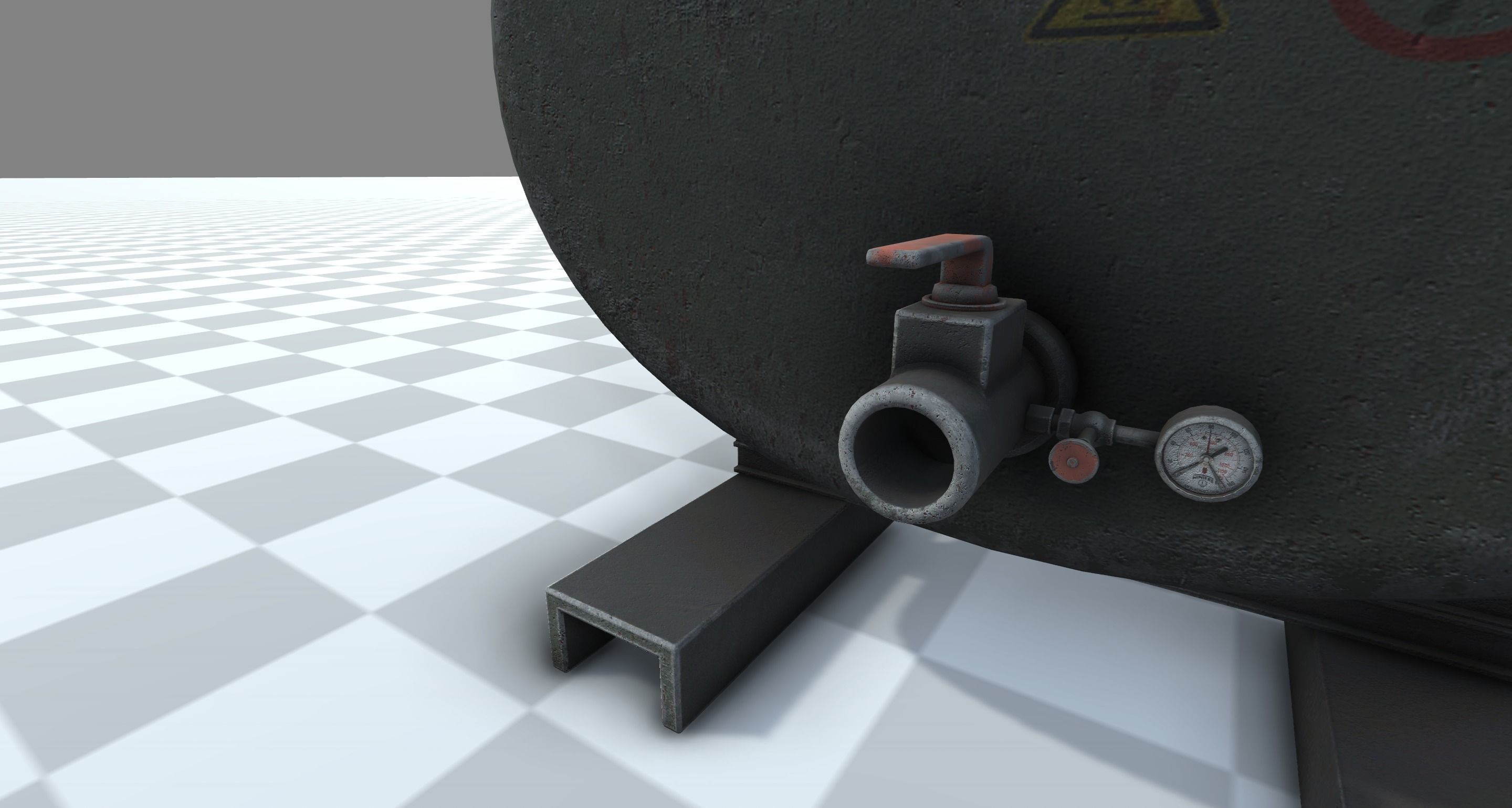 Military Gas Tank 3D model | CGTrader