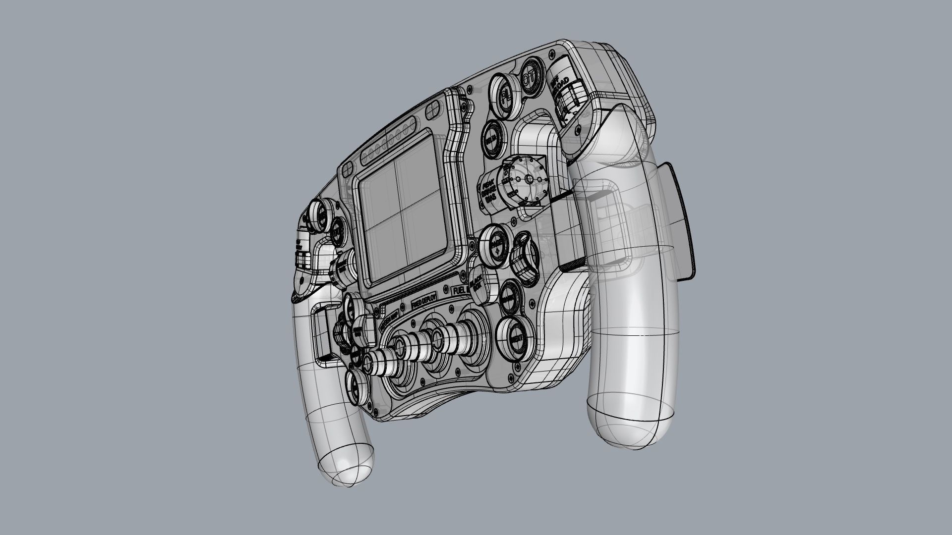 PRECISION SIM ENGINEERING GPX STEERING WHEEL 3D model | CGTrader