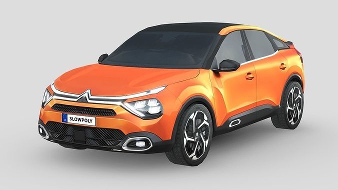 3D model Citroen C4 2021 VR / AR / low-poly | CGTrader