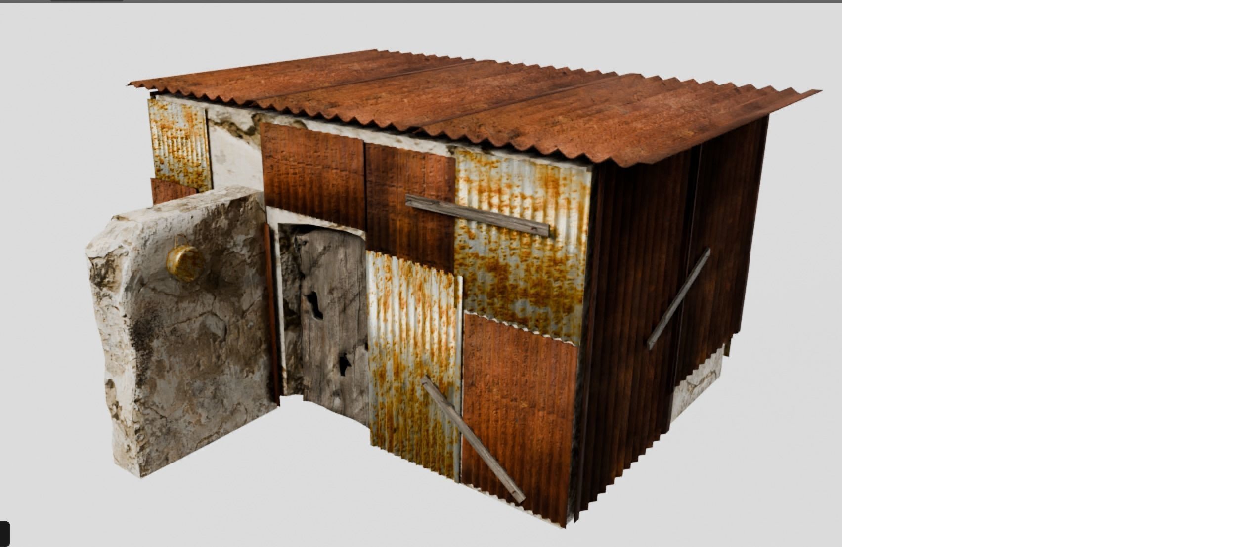 3D model Tin House VR / AR / low-poly | CGTrader