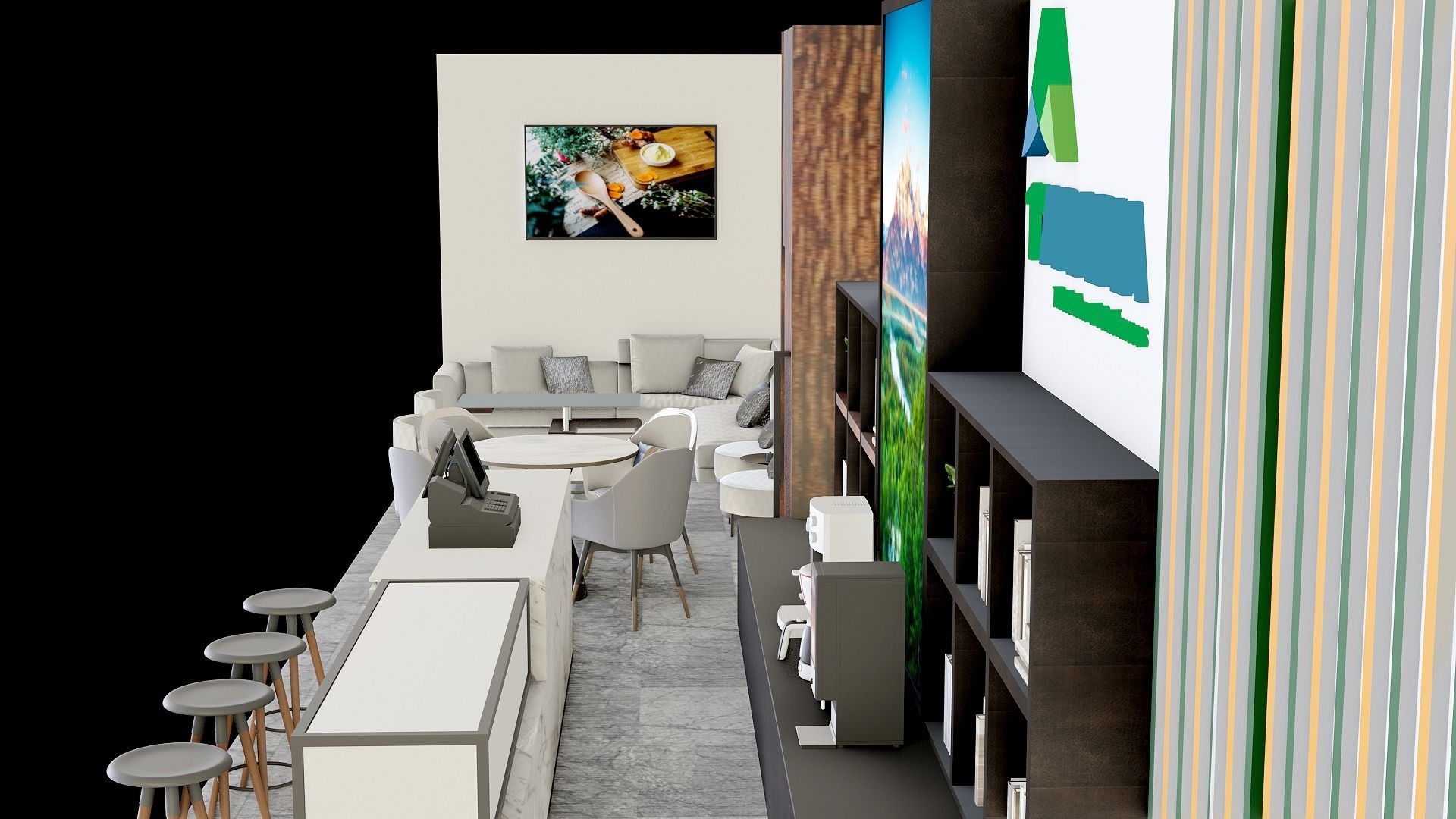 Booth Design Latest free 3D model | CGTrader