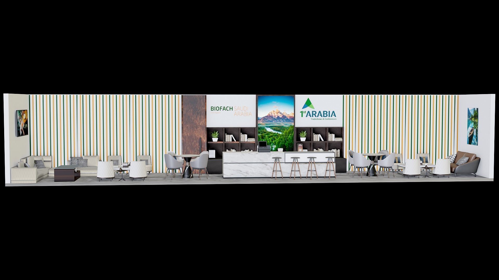 Booth Design Latest free 3D model | CGTrader