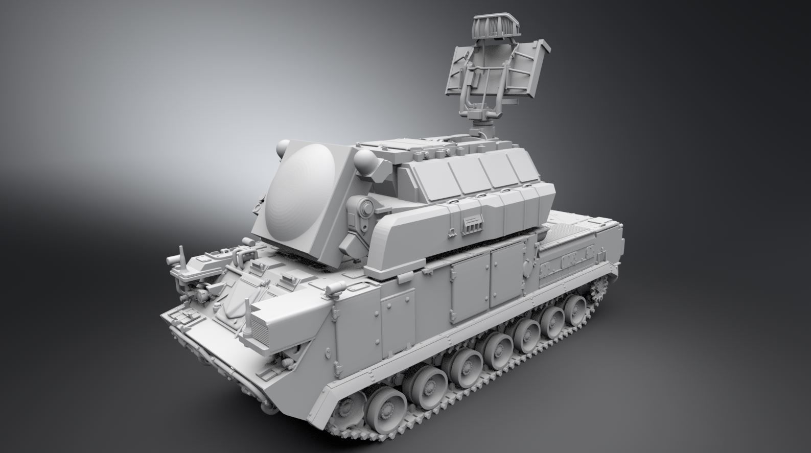 Tor M2 Scale model 3D model 3D printable | CGTrader