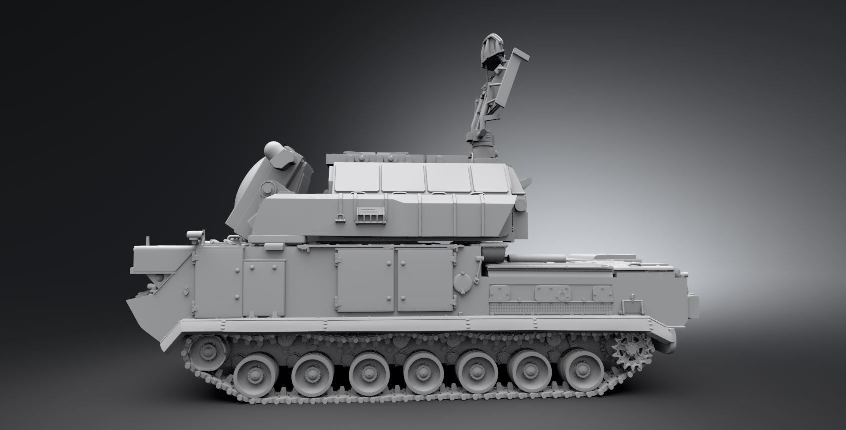 Tor M2 Scale model 3D model 3D printable | CGTrader