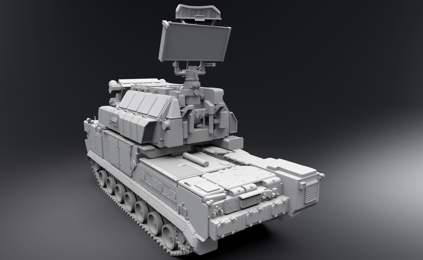 Tor M2 Scale model 3D model 3D printable | CGTrader