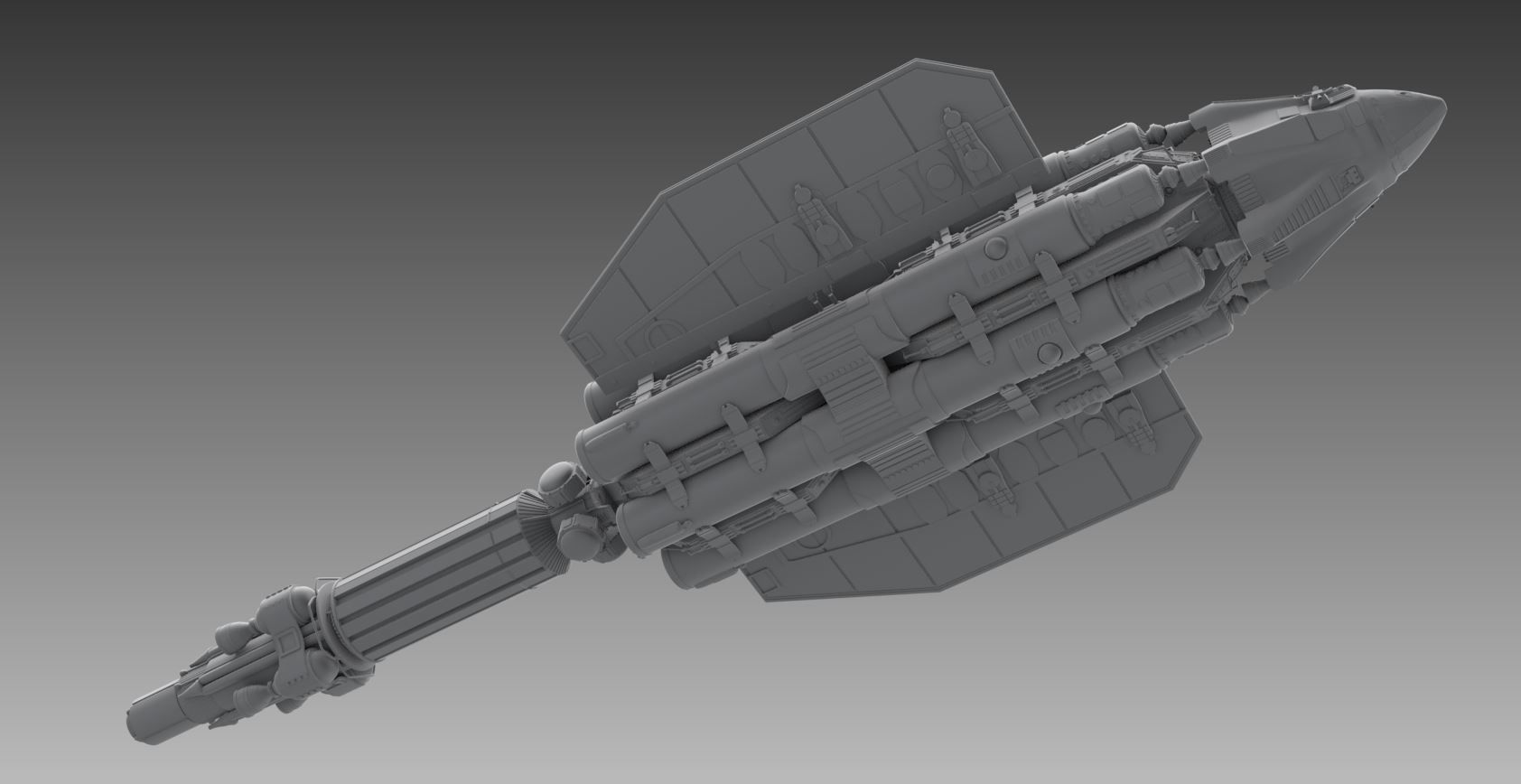 Light Ship Altares Scale model 3D model 3D printable | CGTrader